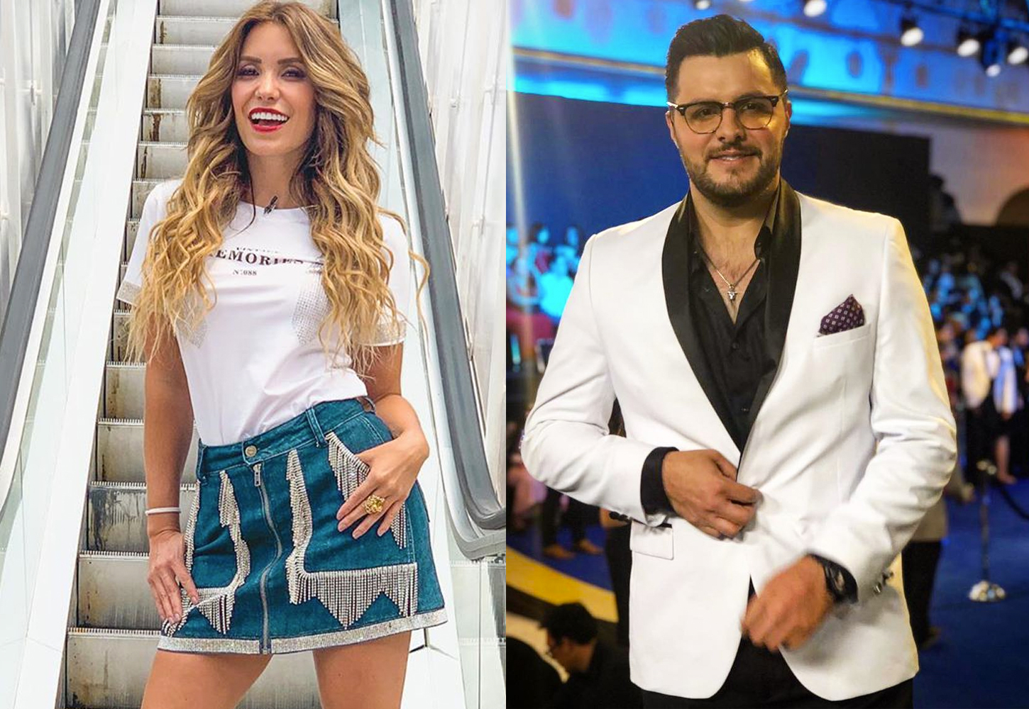 Andrea Escalona y Paul Stanley hablan de los rumores de su supuesto romance | Las Estrellas Home ...