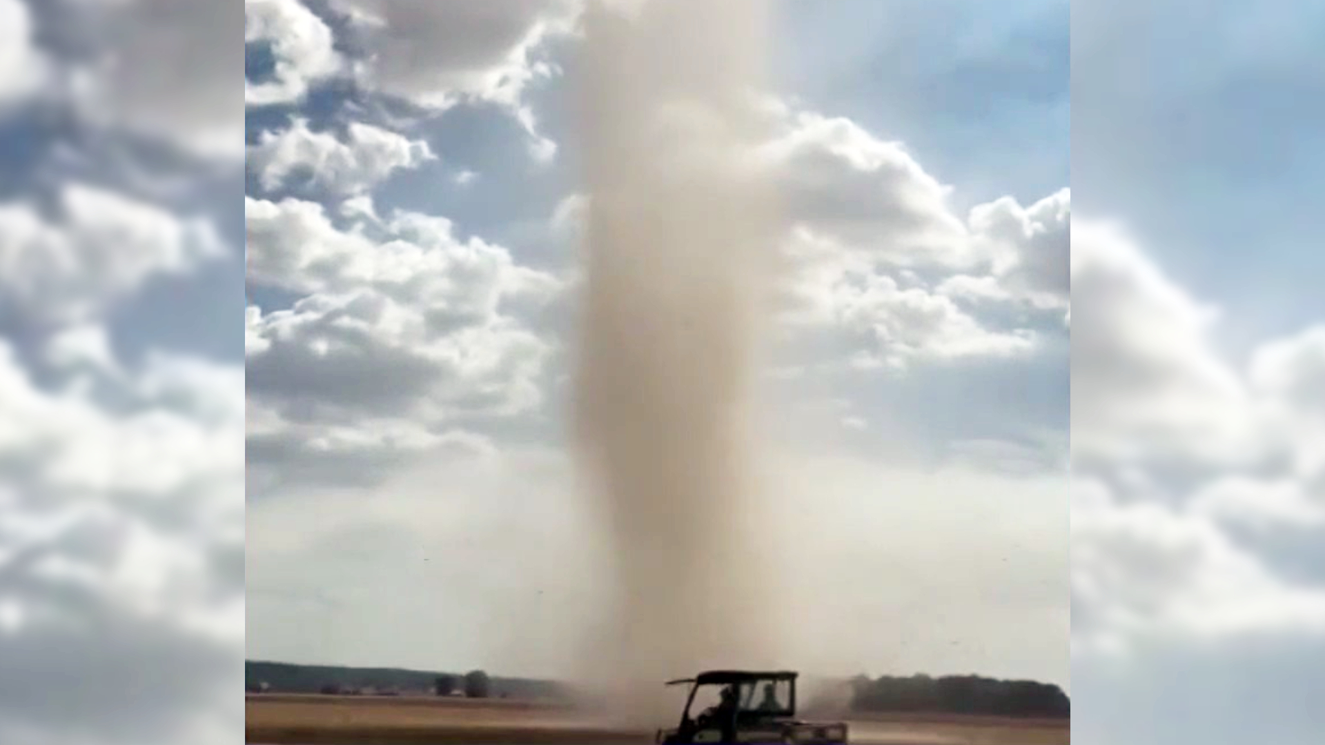 Captan en video un espectacular remolino de polvo en Arkansas | Shows La Voz de la Mañana ...