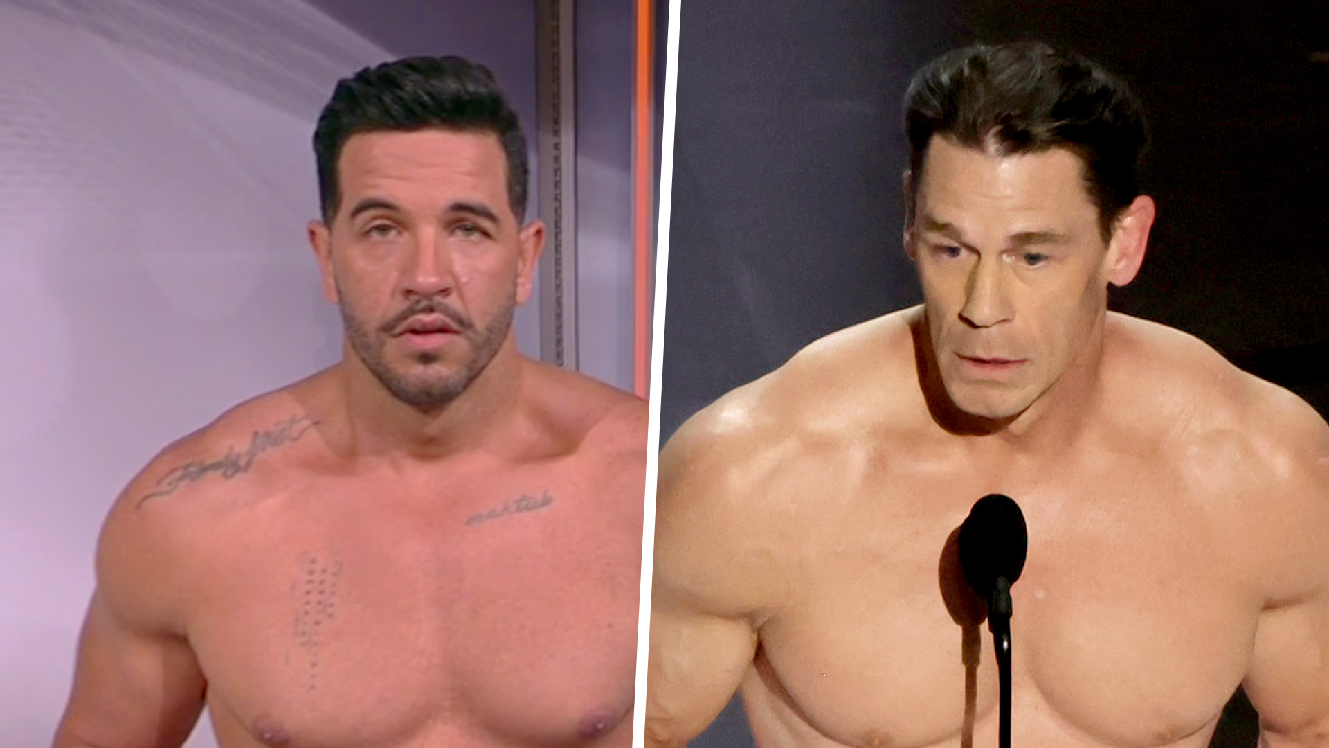 Chef Jesus sorprende al aparecer sin ropa como John Cena en los Premios ...