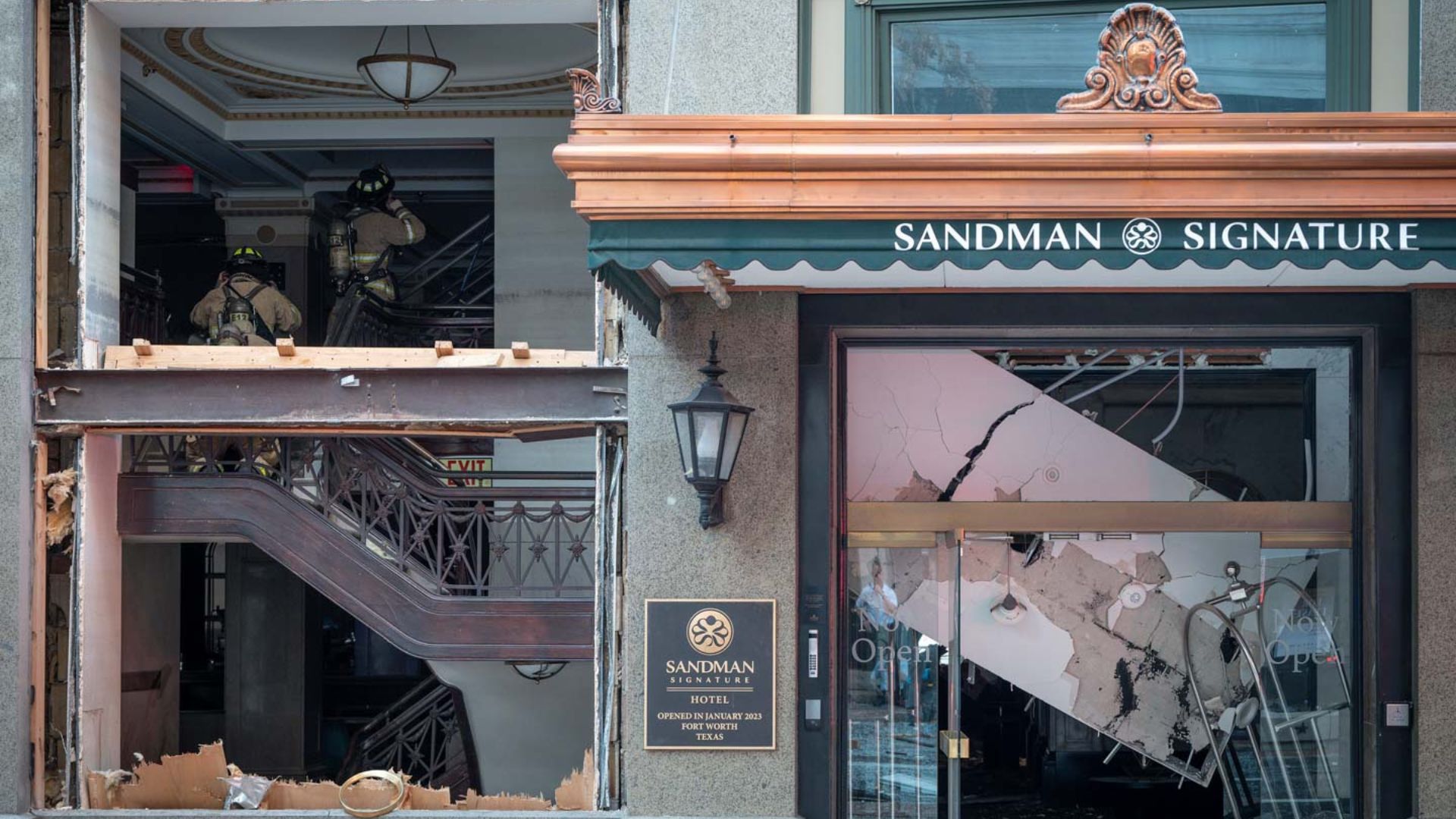 Explosión en el Hotel Sandman, Fort Worth, Texas: 21 heridos | Video ...