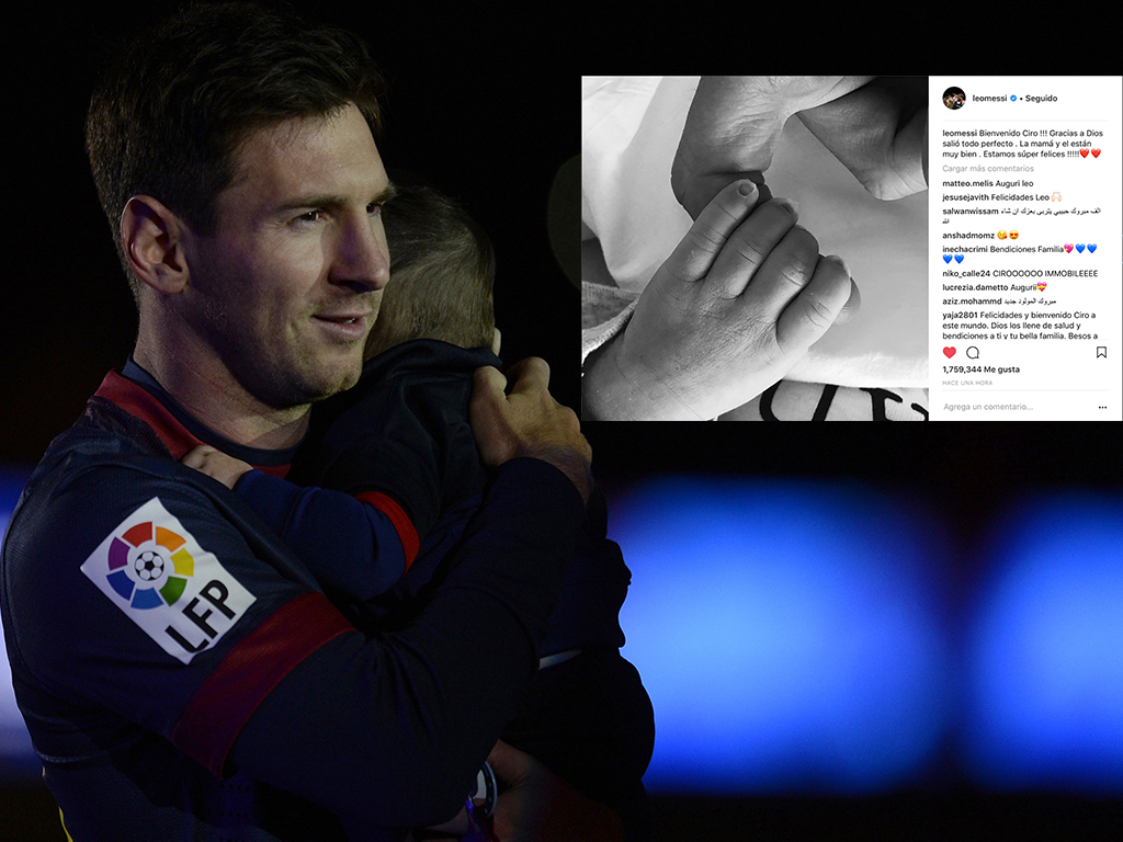 ¡Felicidades Leo! Messi es papá por tercera vez | Deportes Fútbol ...