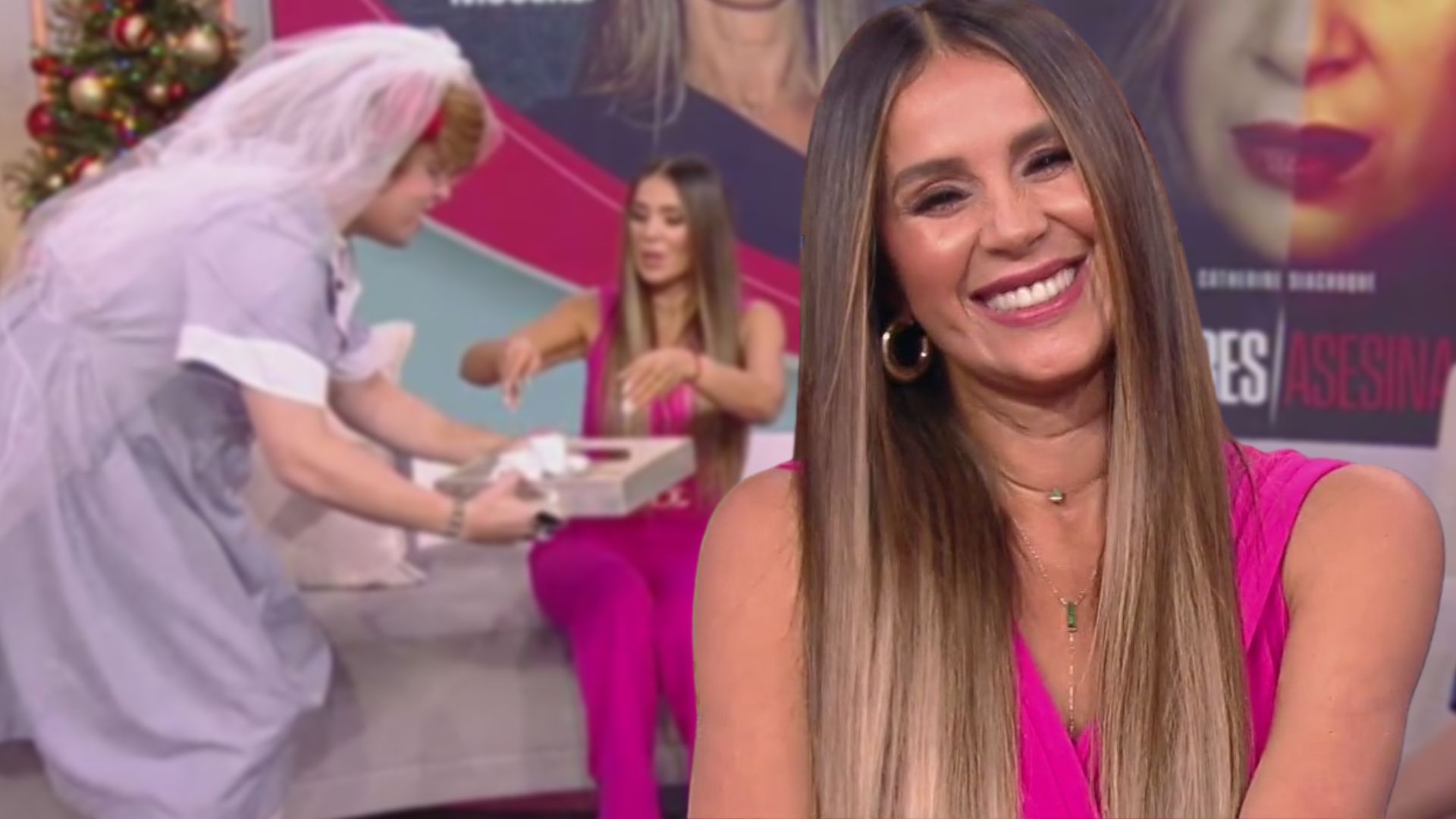 Doña Meche puso a prueba los dotes actorales de Catherine Siachoque ...