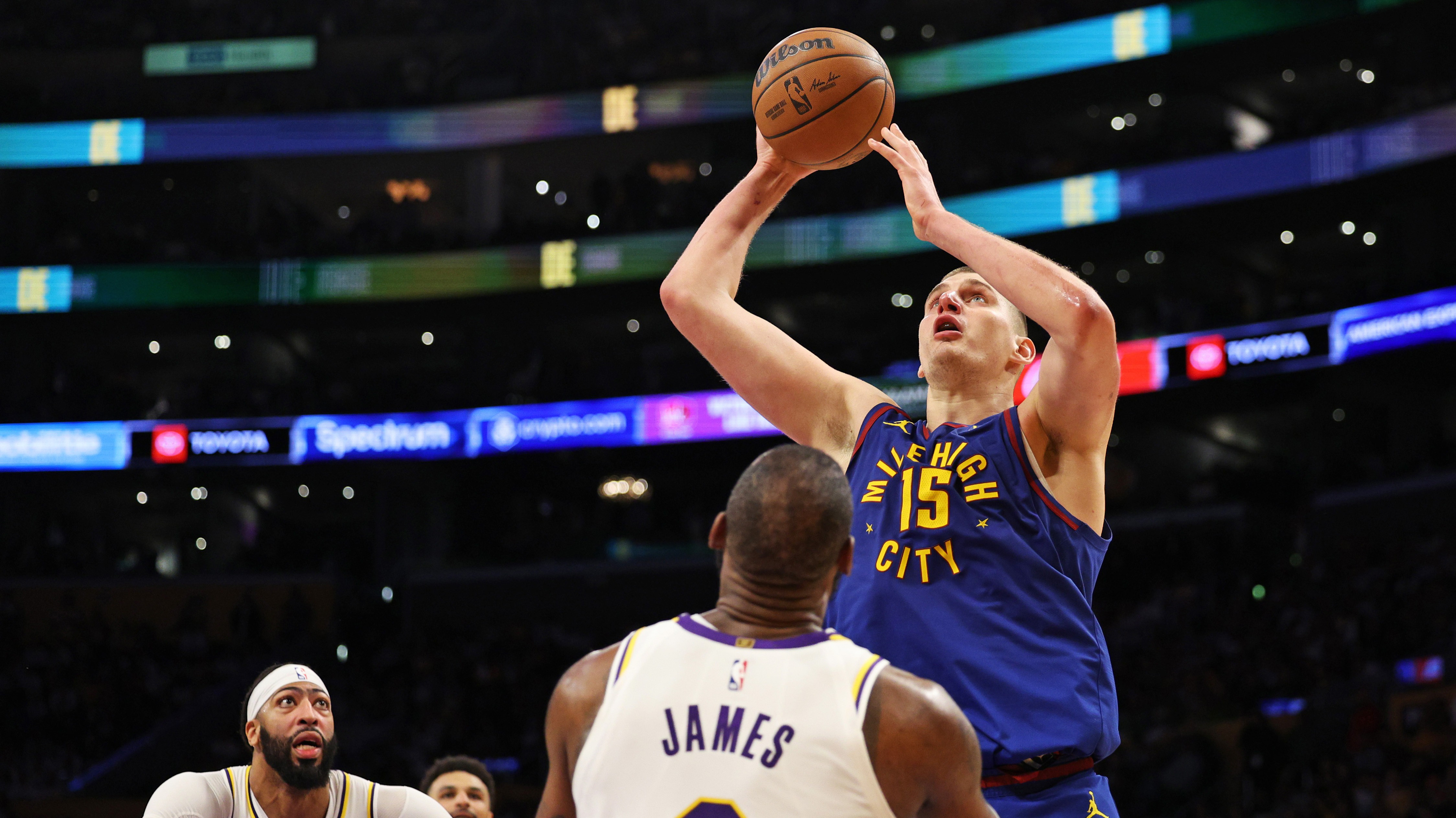 Denver Nugets derrota Los Angeles Lakers en el Juego 3 y se pone a una victoria de las Finales ...
