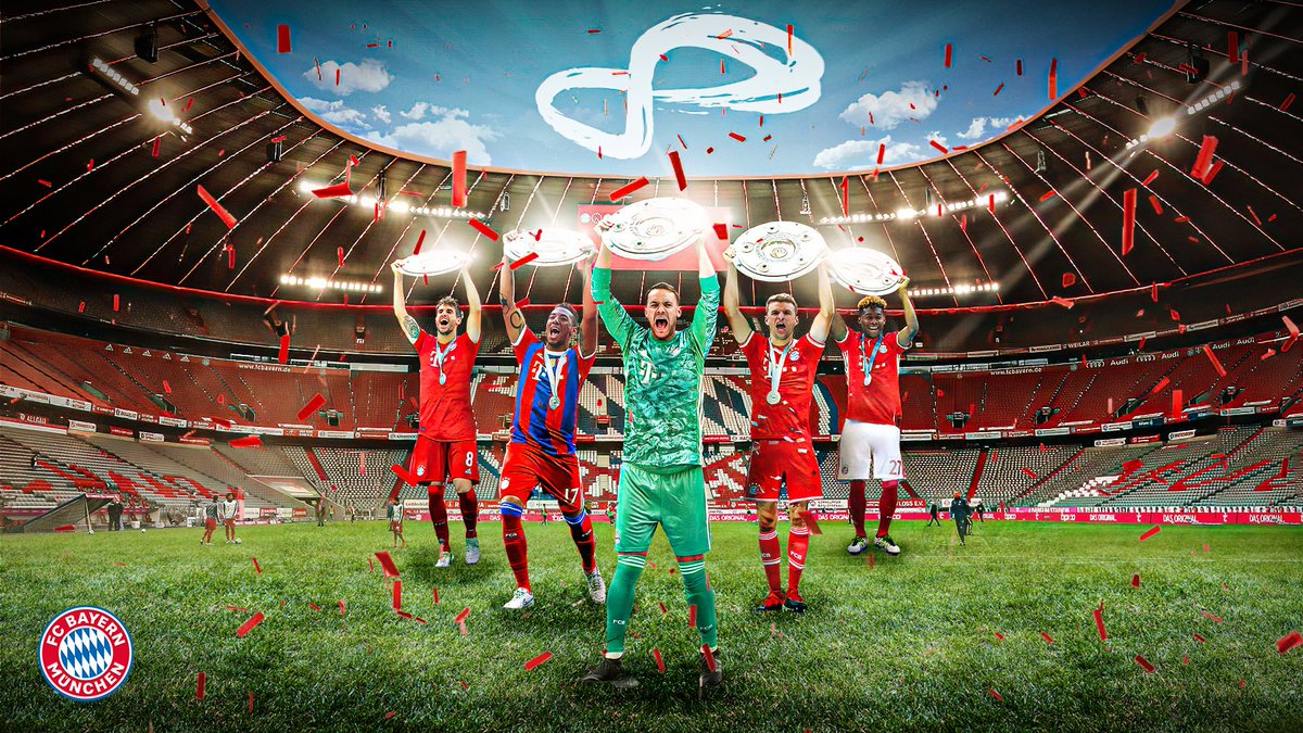 El Bayern Munich celebra su título de una manera muy particular ...