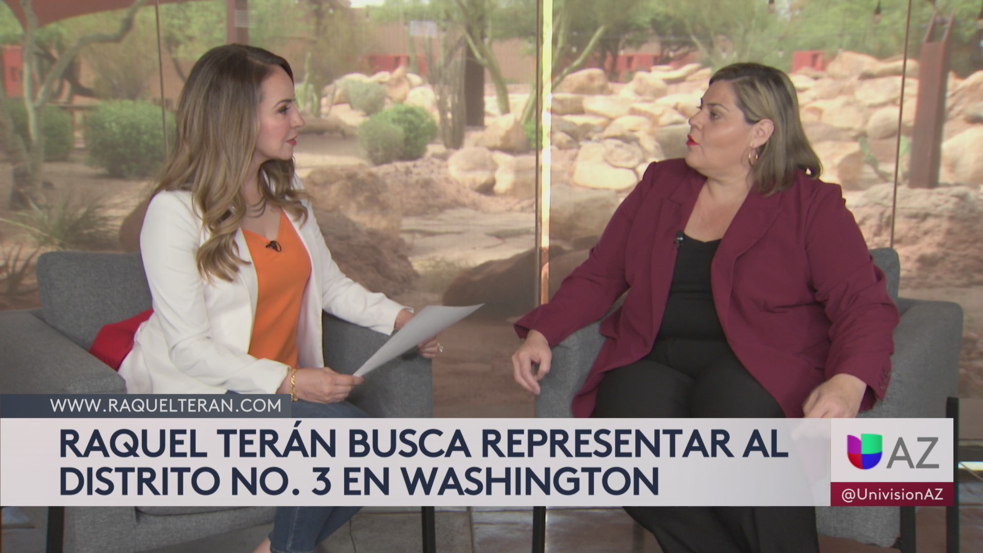 Raquel Terán busca representar al Distrito 3 en Washington | Video ...