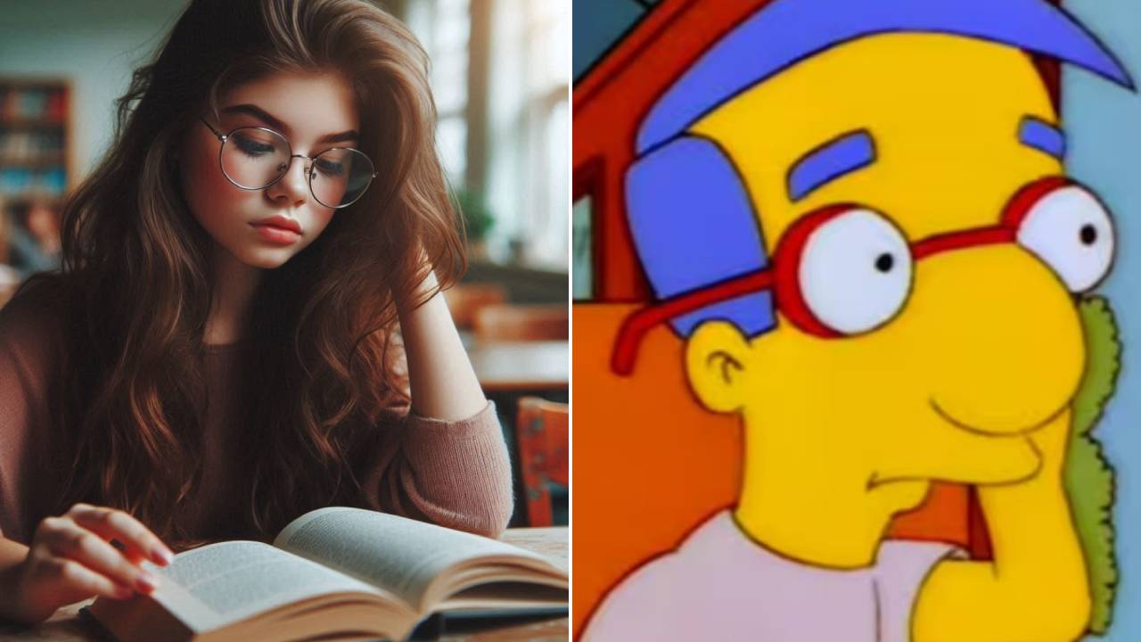 Mujer se vuelve viral por su increíble parecido con Milhouse de 'Los Simpson': video ...
