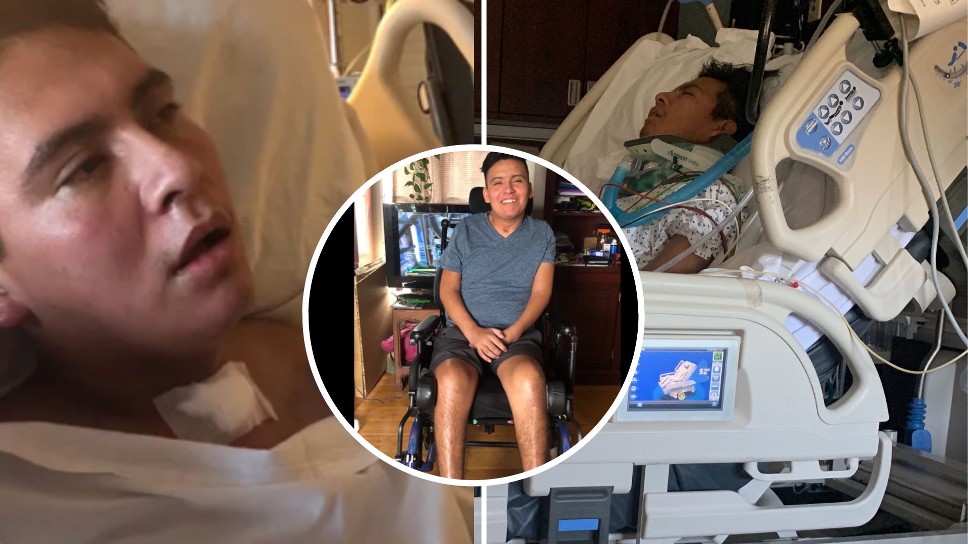 El mexicano Danny Domínguez está en silla de ruedas desde hace 3 años ...