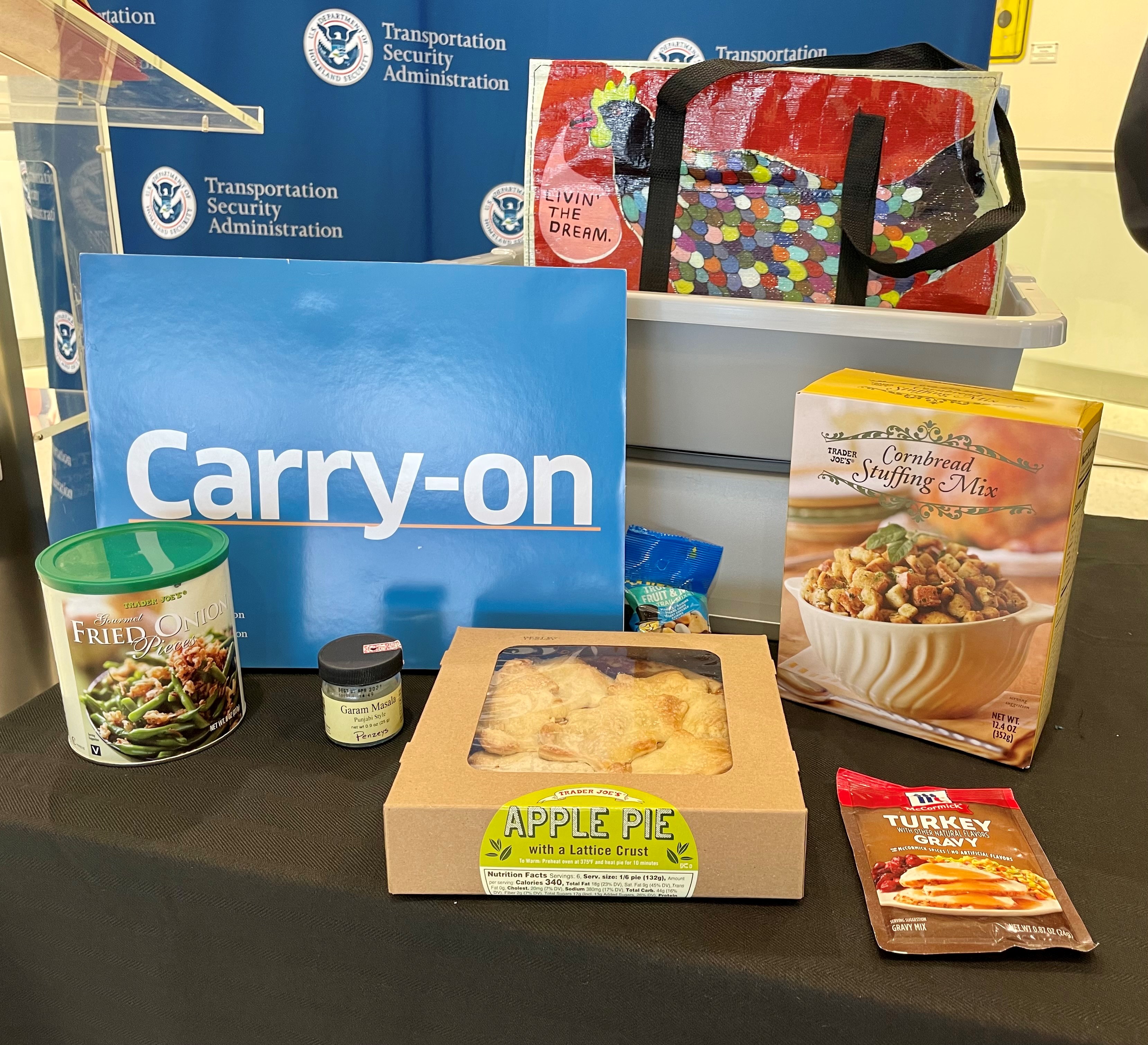 ¿Eres de los que viajará con comida en este Thanksgiving? TSA te dice ...