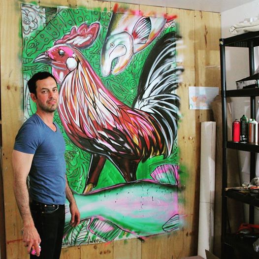 Jason Schell, el muralista estadounidense que encontró su vibra ...