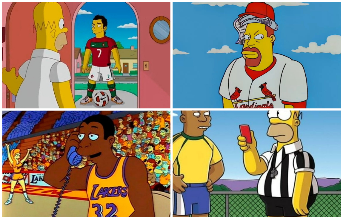 Grandes estrellas del deporte que han aparecido en Los Simpsons | TUDN ...