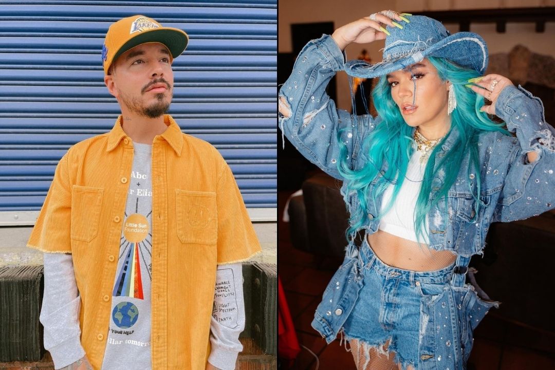 J Balvin publicó una foto junto a Karol G de cuando eran adolescentes ...