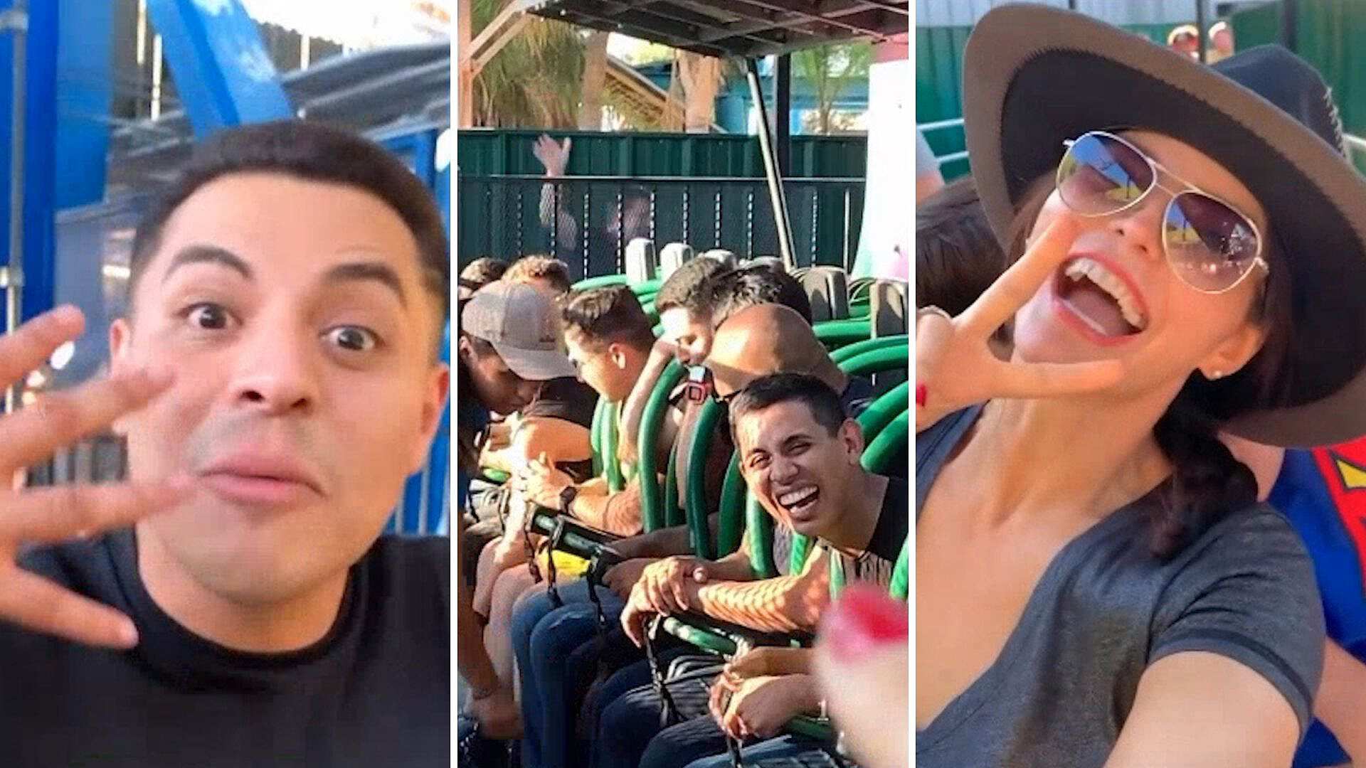 Grupo Firme y Ana Bárbara se encuentran en parque de diversiones y se ...