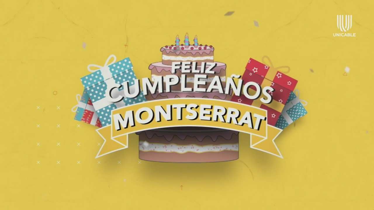 ¡Feliz cumpleaños! Montserrat Oliver recibe una inesperada sorpresa ...