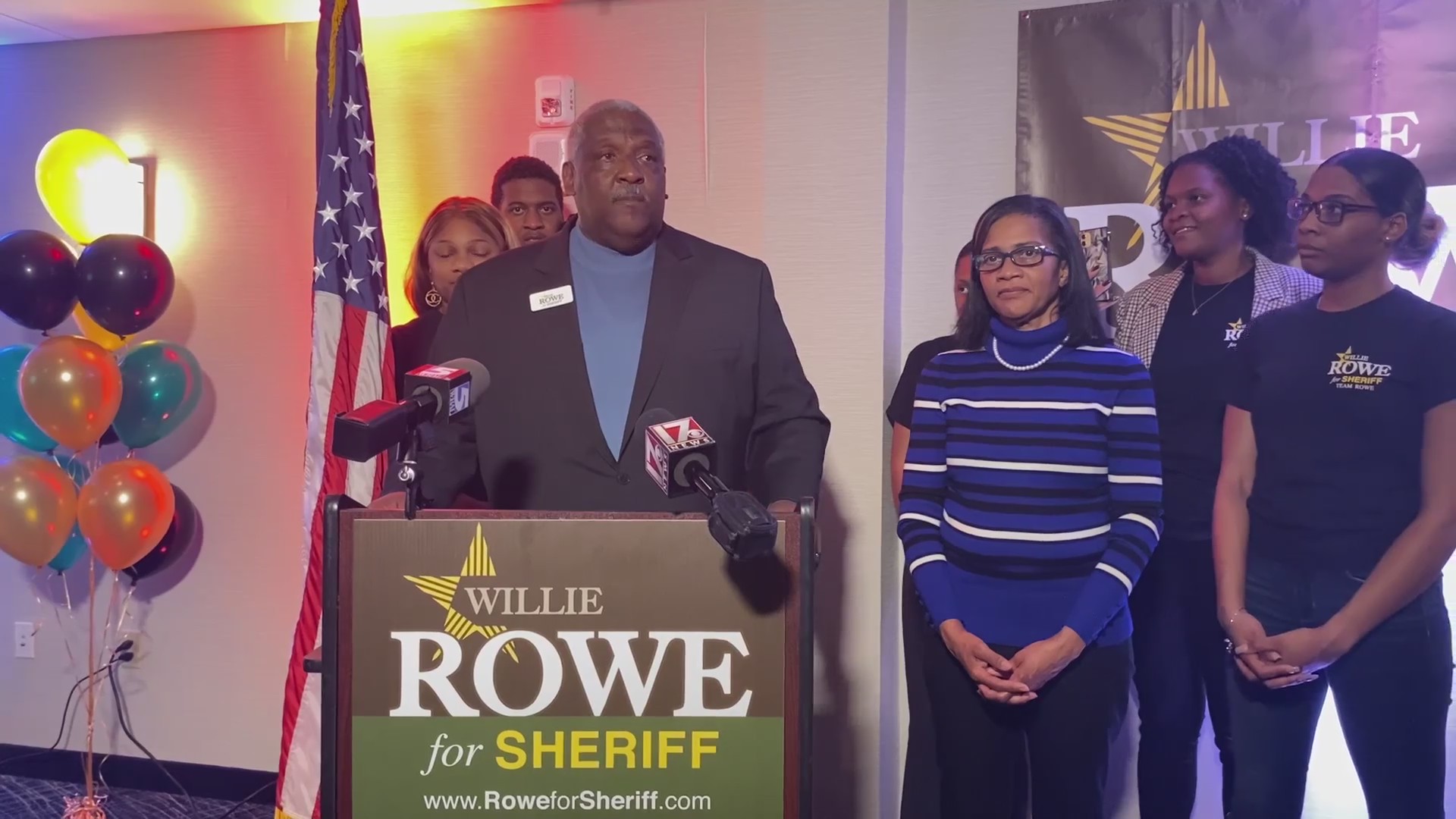 Willie Rowe promete reducir el crimen como el nuevo alguacil del ...