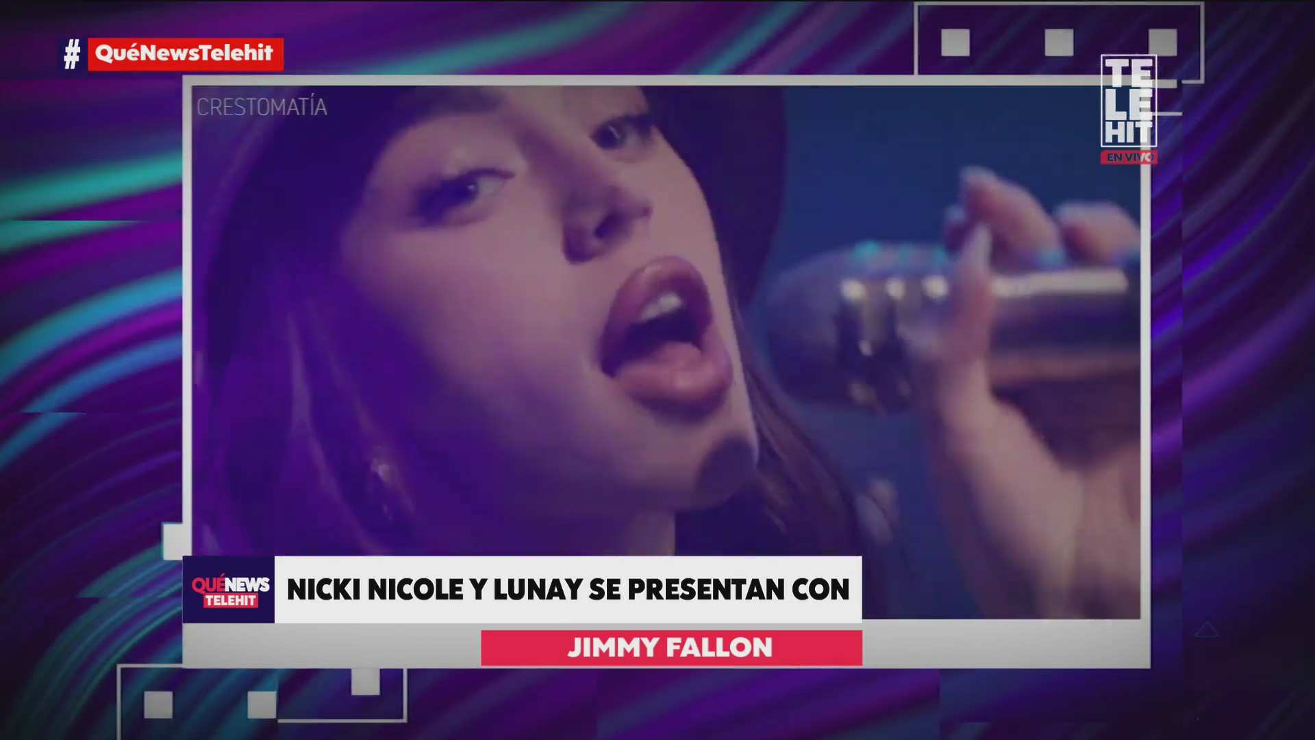 Nicki Nicole se presenta en el show de Jimmy Fallon y fue la primera ...