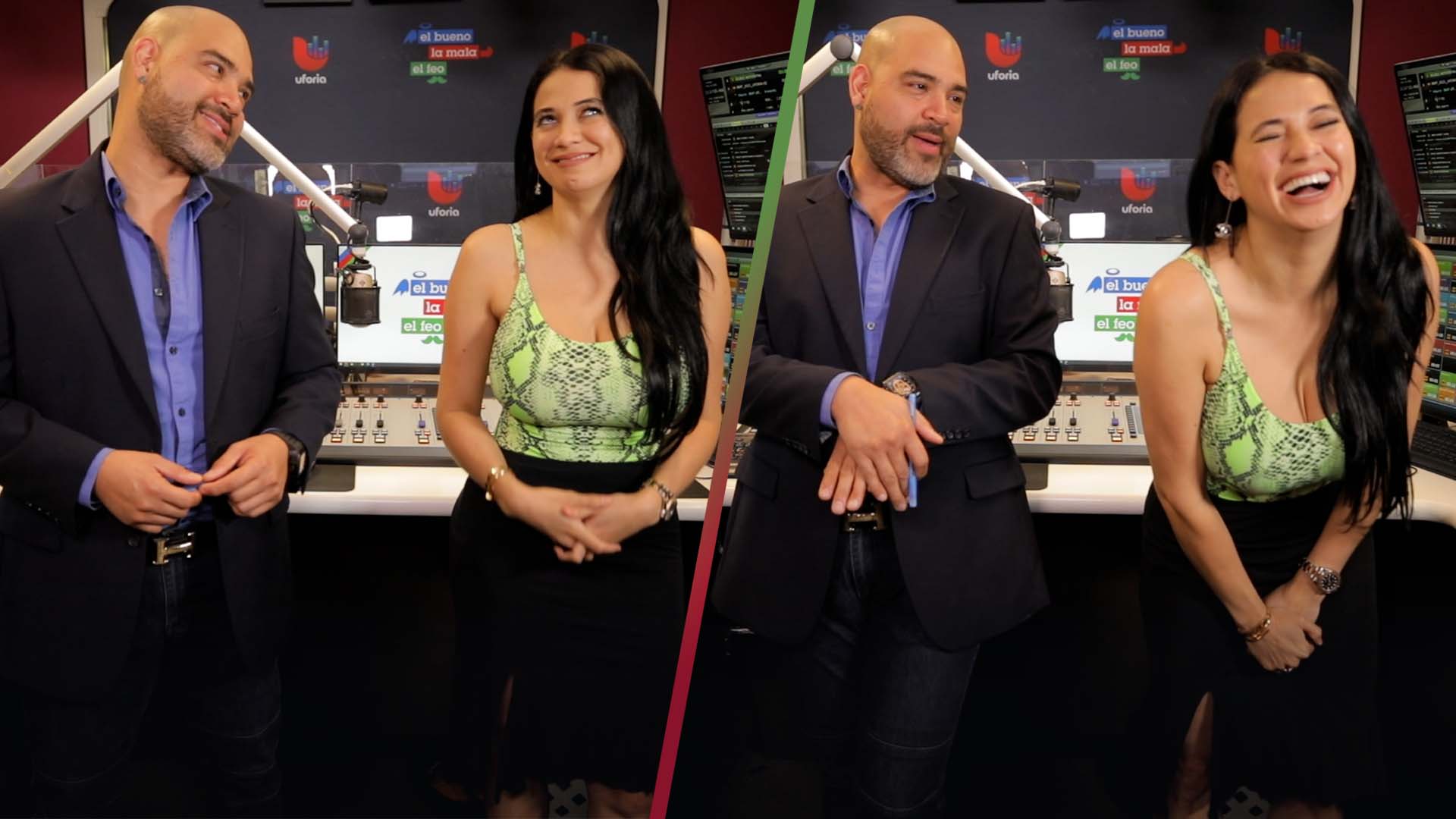 "Ridículo": El Pelón hace llorar de la risa a Carla Medrano mientras ...