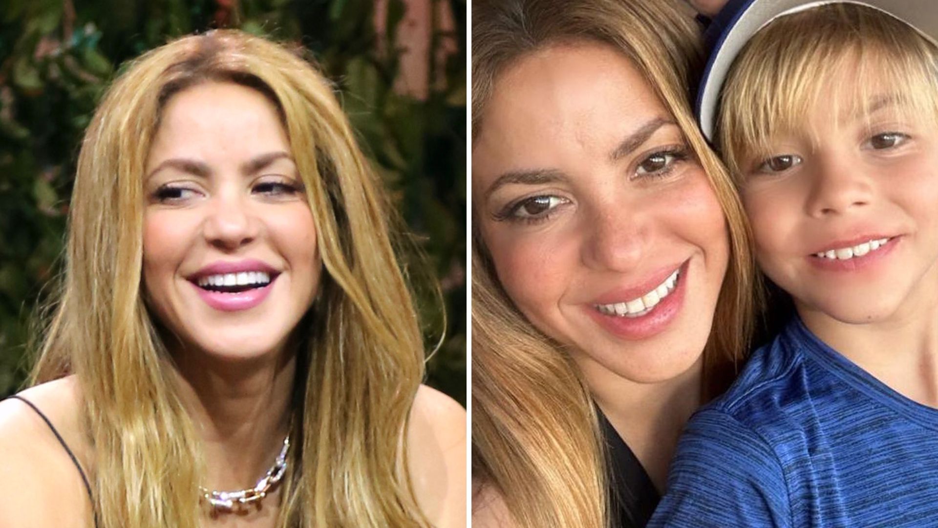 Shakira es toda carcajadas en muestra de arte con su hijo Sasha (tiene razones para sonreír ...