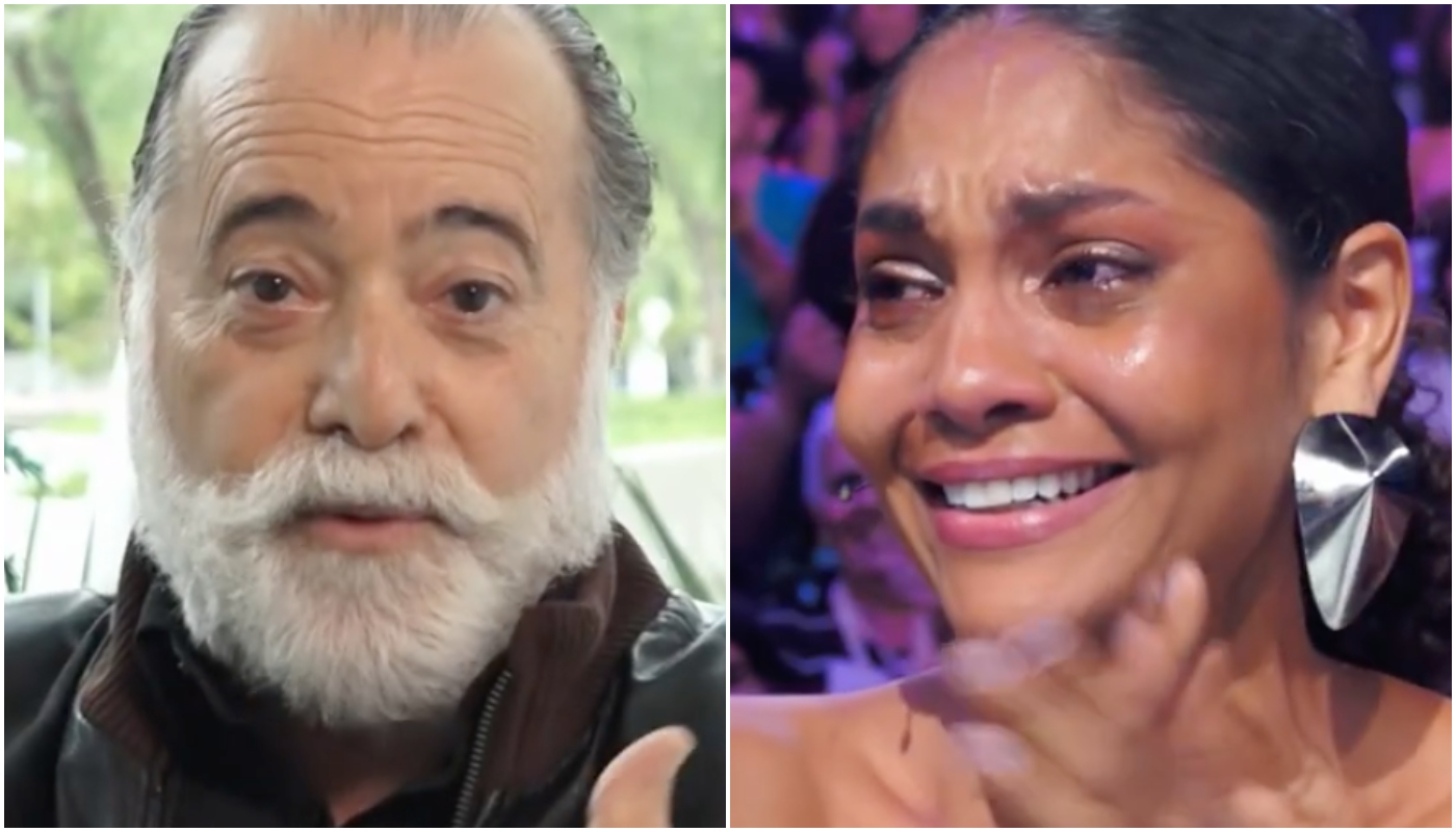 Barbara Reis se emociona no "Domingão": ganhou homenagem de grandes ...