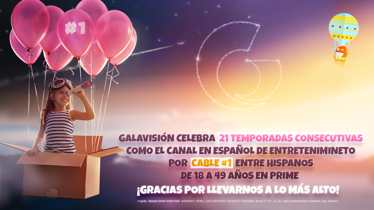 Galavisión es el canal número 1 y lo celebramos contigo | Galavisión ...