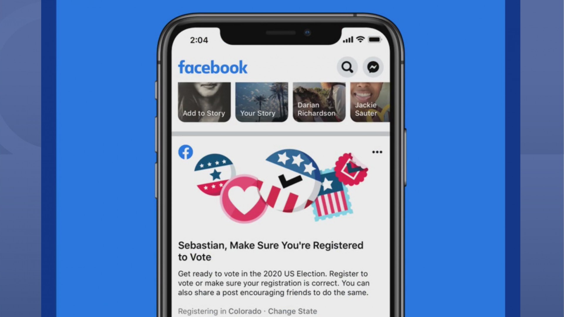 Facebook implementará notificaciones para el registro electoral ...