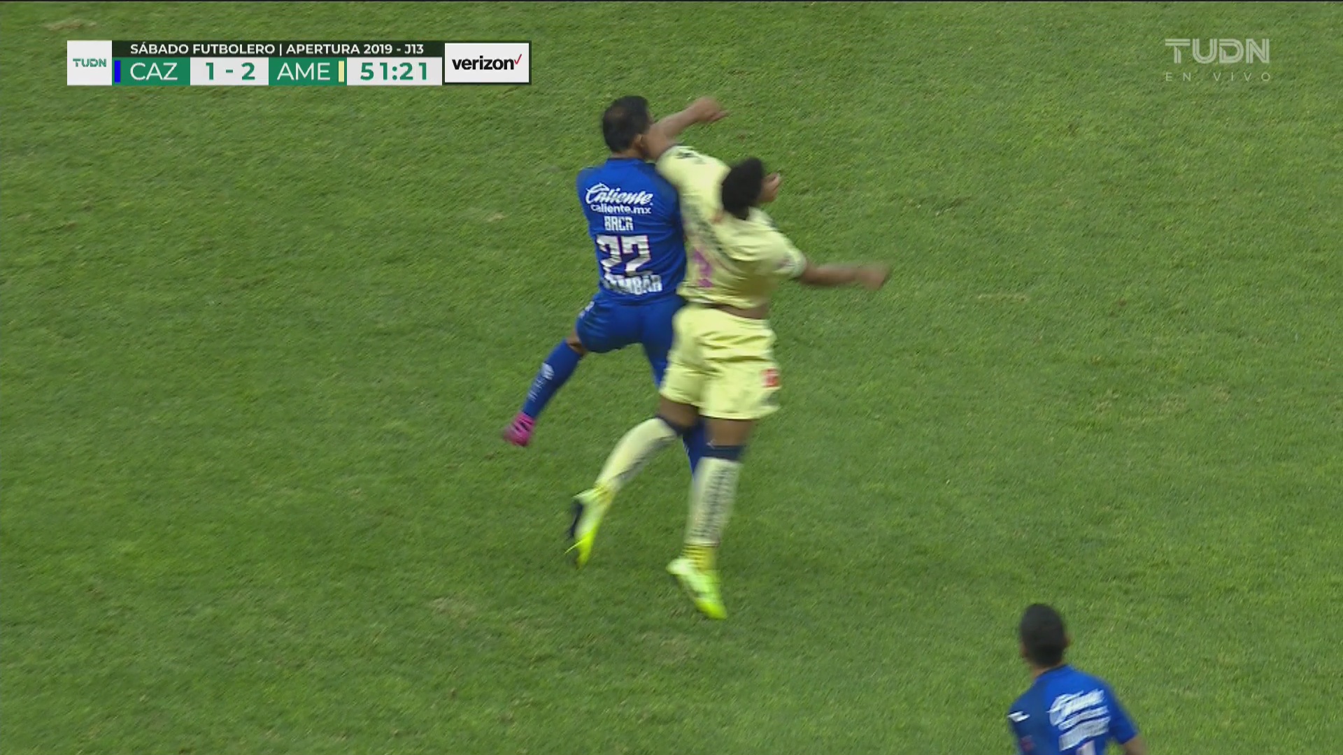 Cruz Azul vs América: Expulsión para Roger Martínez al minuto 50 ...