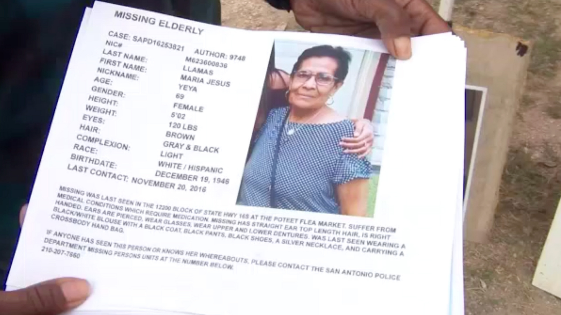 Confirman la muerte de María Llamas: así fue como la buscaron seis años ...