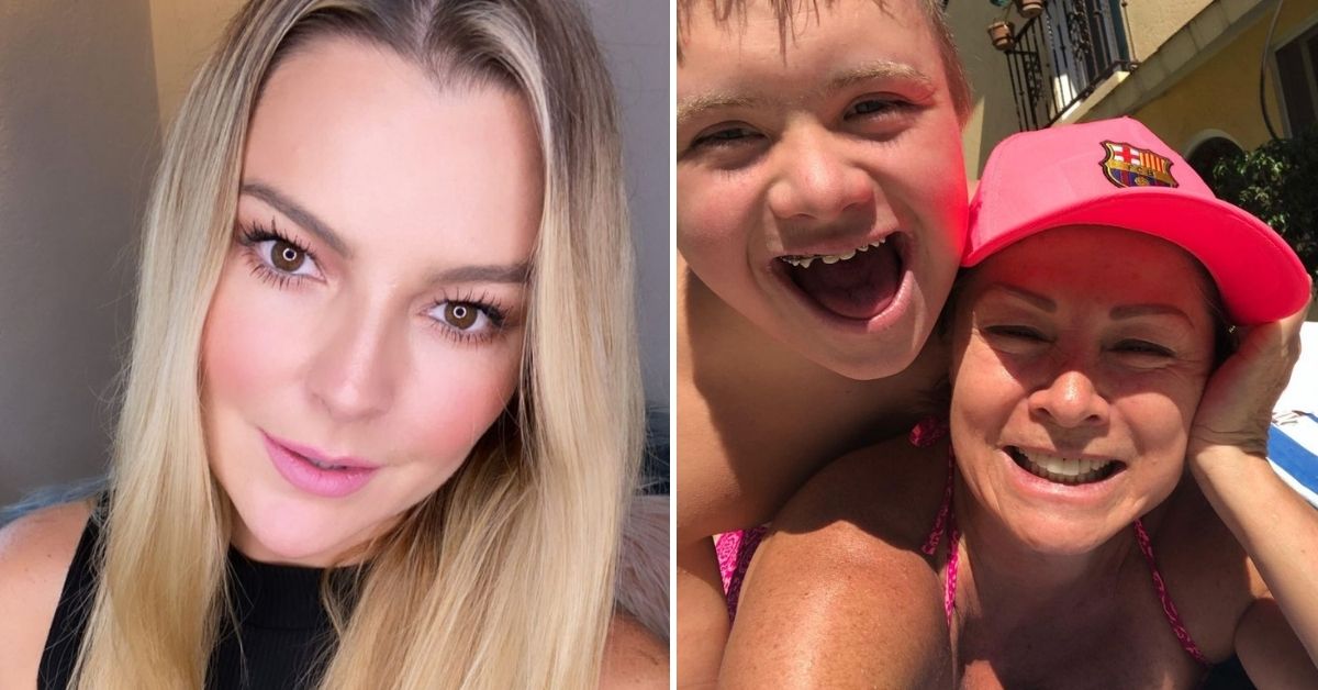 Marjorie de Sousa sorprendió a Luciano, hijo de Leticia Calderón, con ...