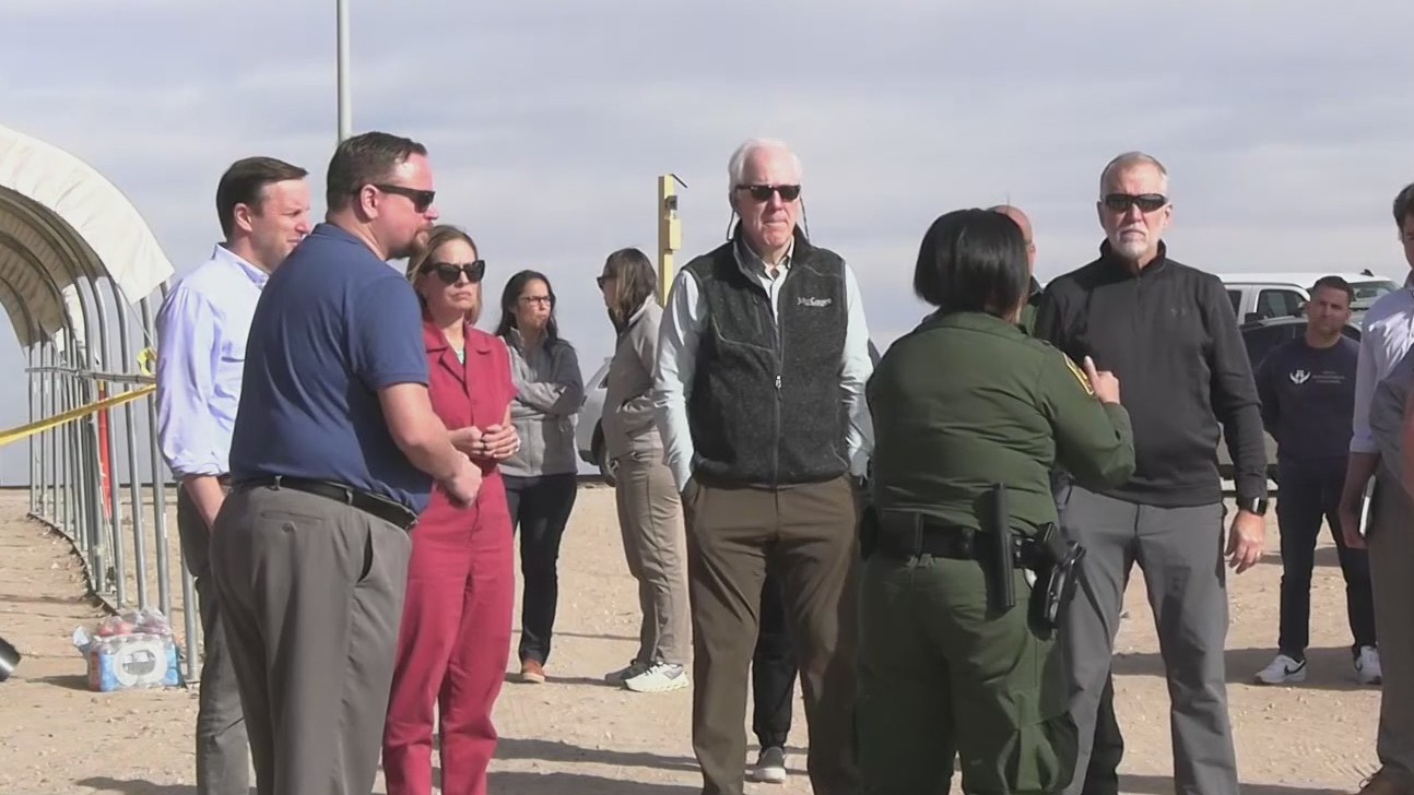 Frontera de Yuma sin inmigrantes tras la visita de senadores Sinema y ...