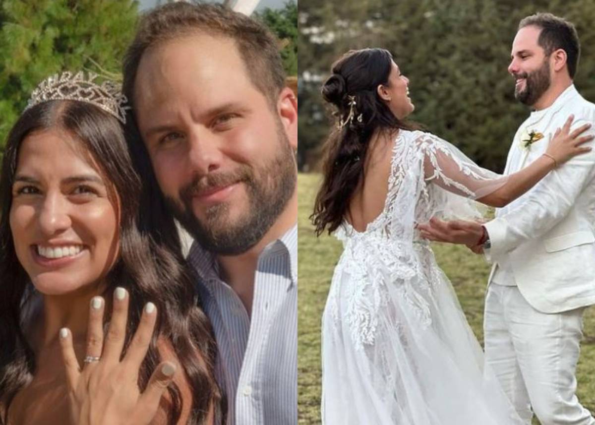 Tania Lizardo se casó en un ritual en medio del bosque | Shows Canal U ...