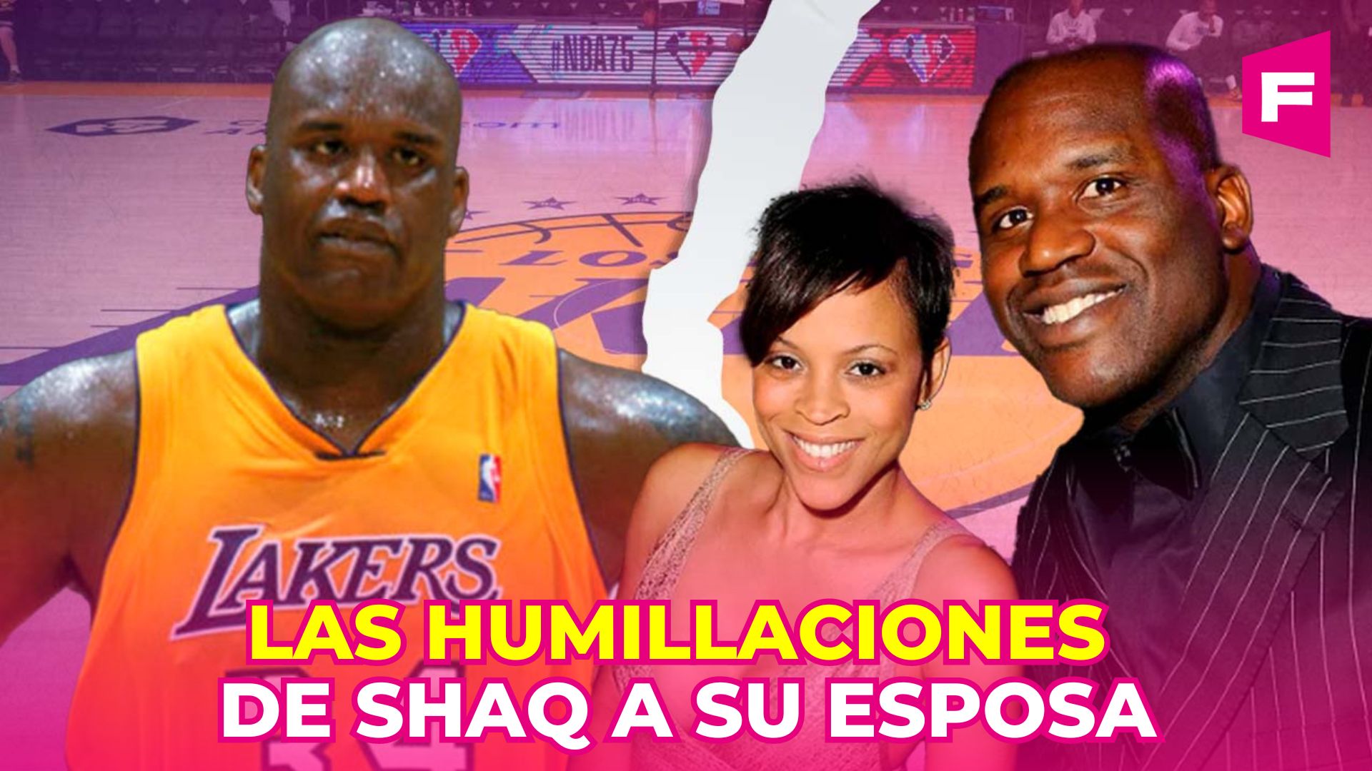 Shaquille O'Neal engañó a su esposa Shaunie Nelson después de su boda y ella le respondió que ...