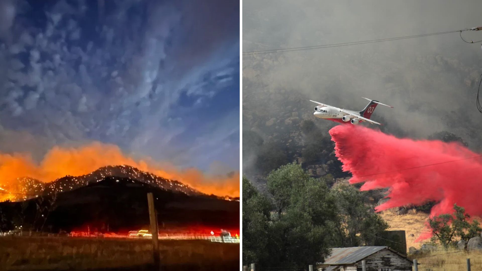 El condado de Fresno en emergencia local por el incendio June Lightning ...