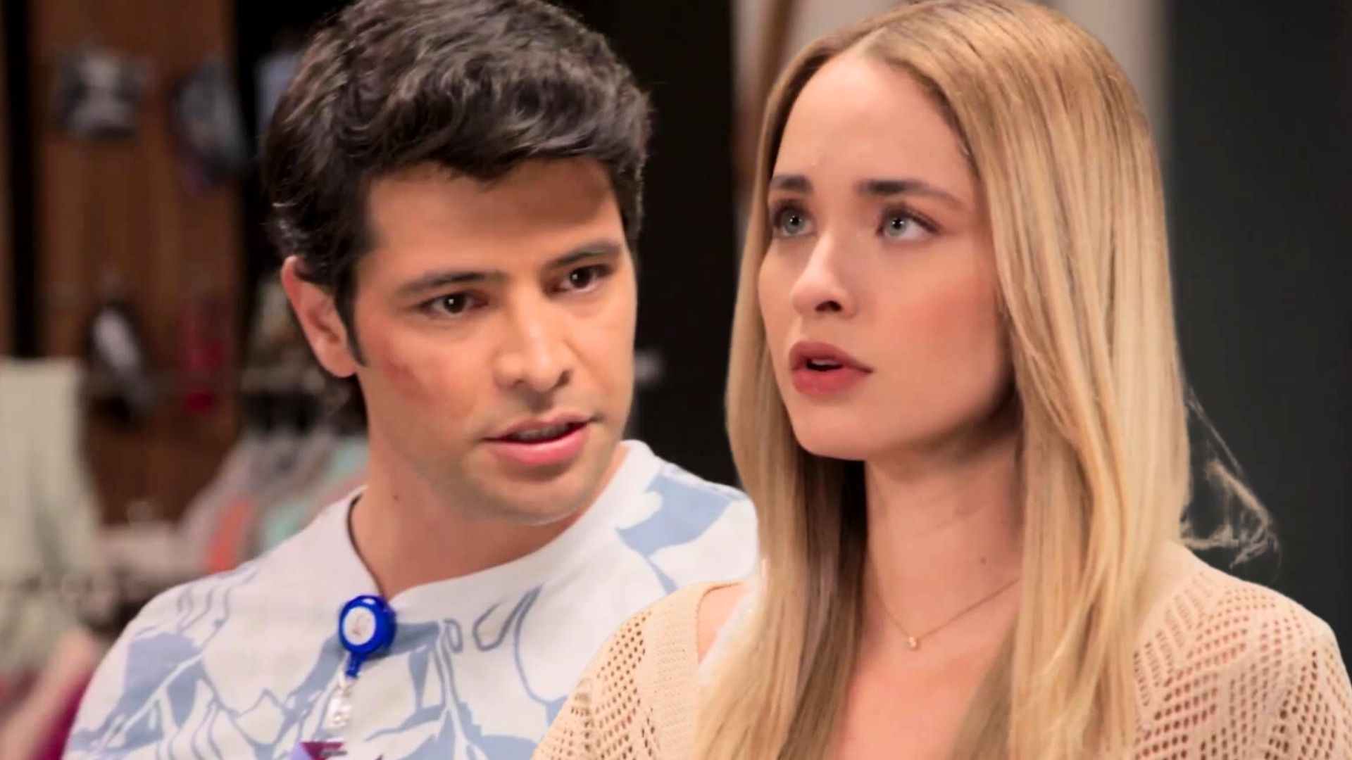 Ángel le confiesa a Helena el amor que nació por ella | Novelas El ...