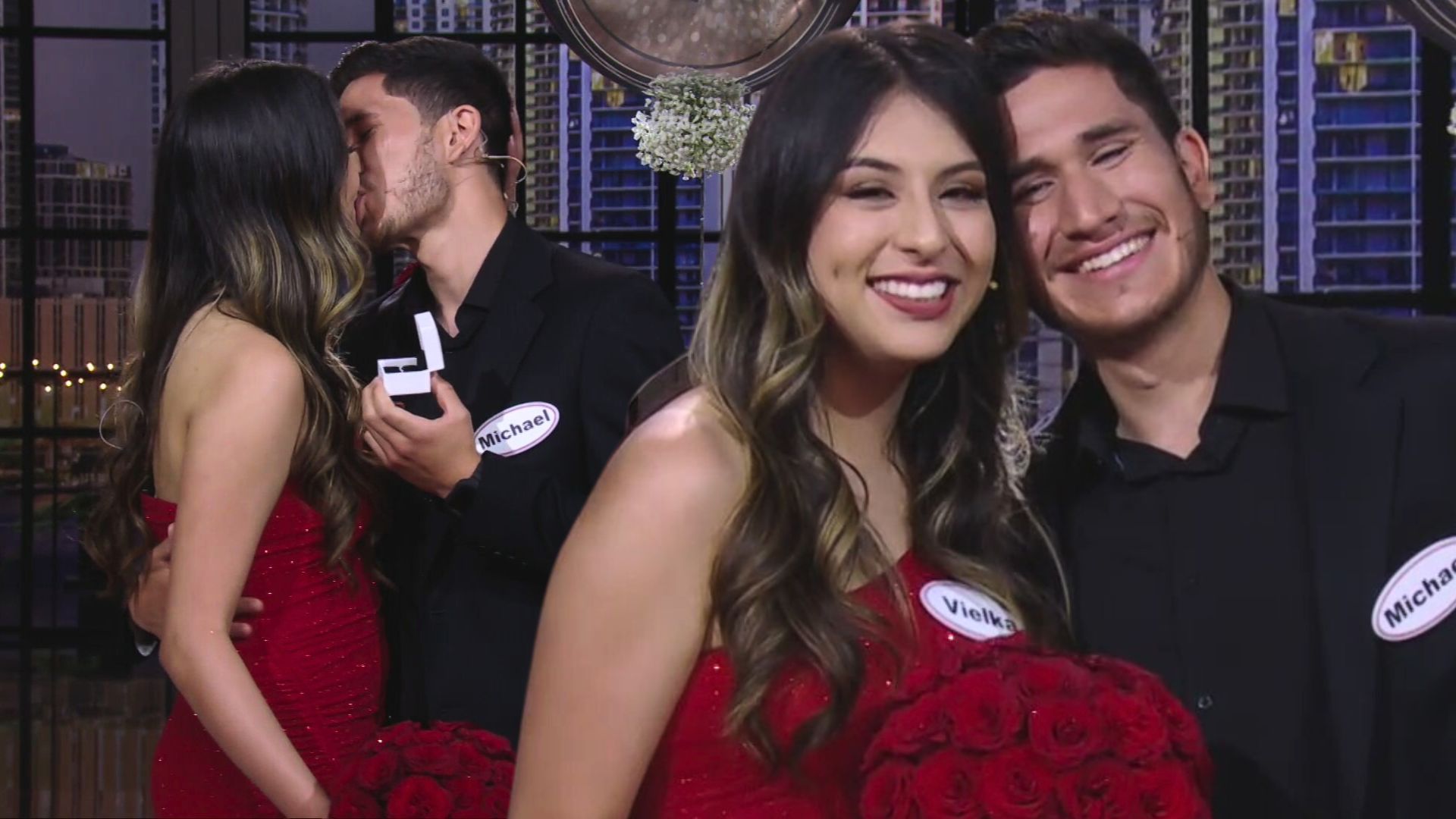 Todo comenzó con un no para Vielka y Michael, pero hoy una promesa de ...