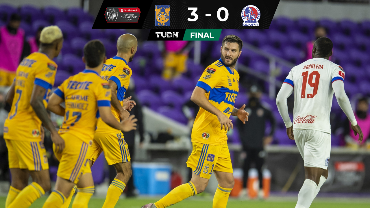 Tigres 3-0 Olimpia: marcador, resultado y los goles de André-Pierre ...