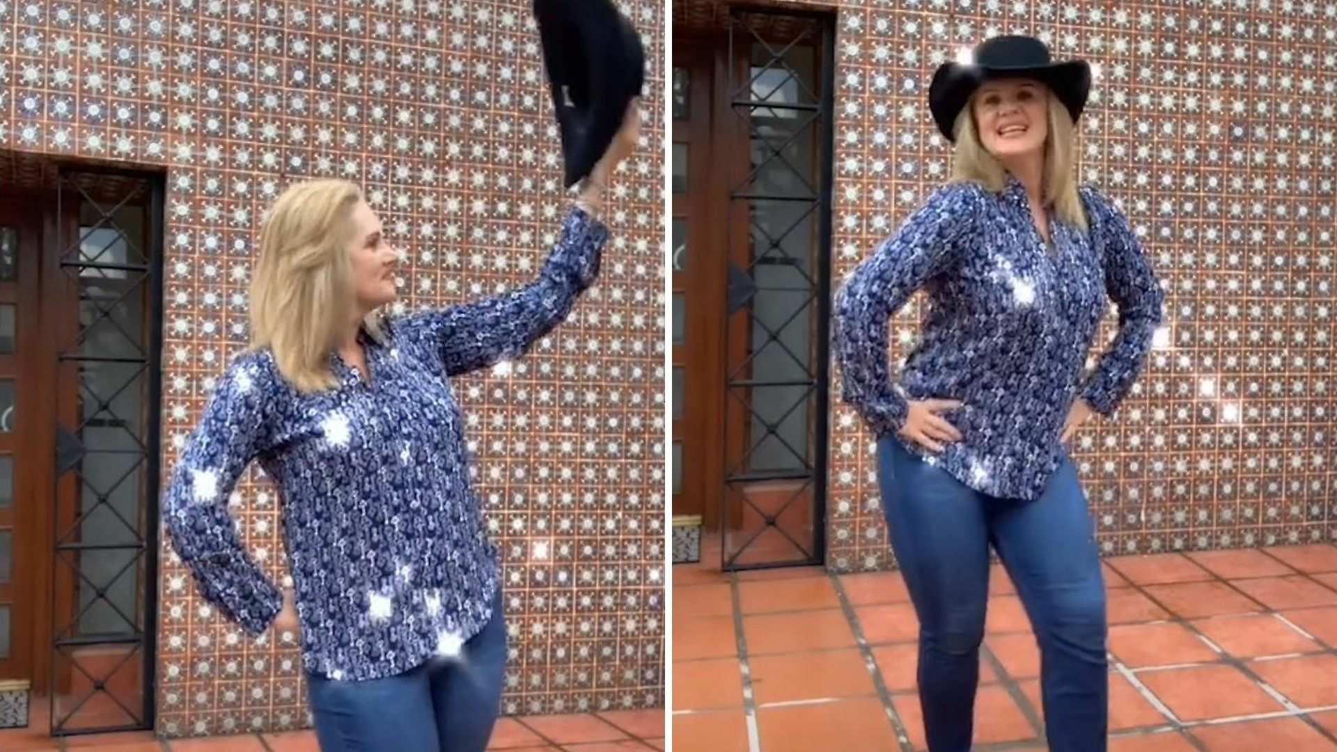 Video: Erika Buenfil se avienta a bailar una cumbia sin control y ...