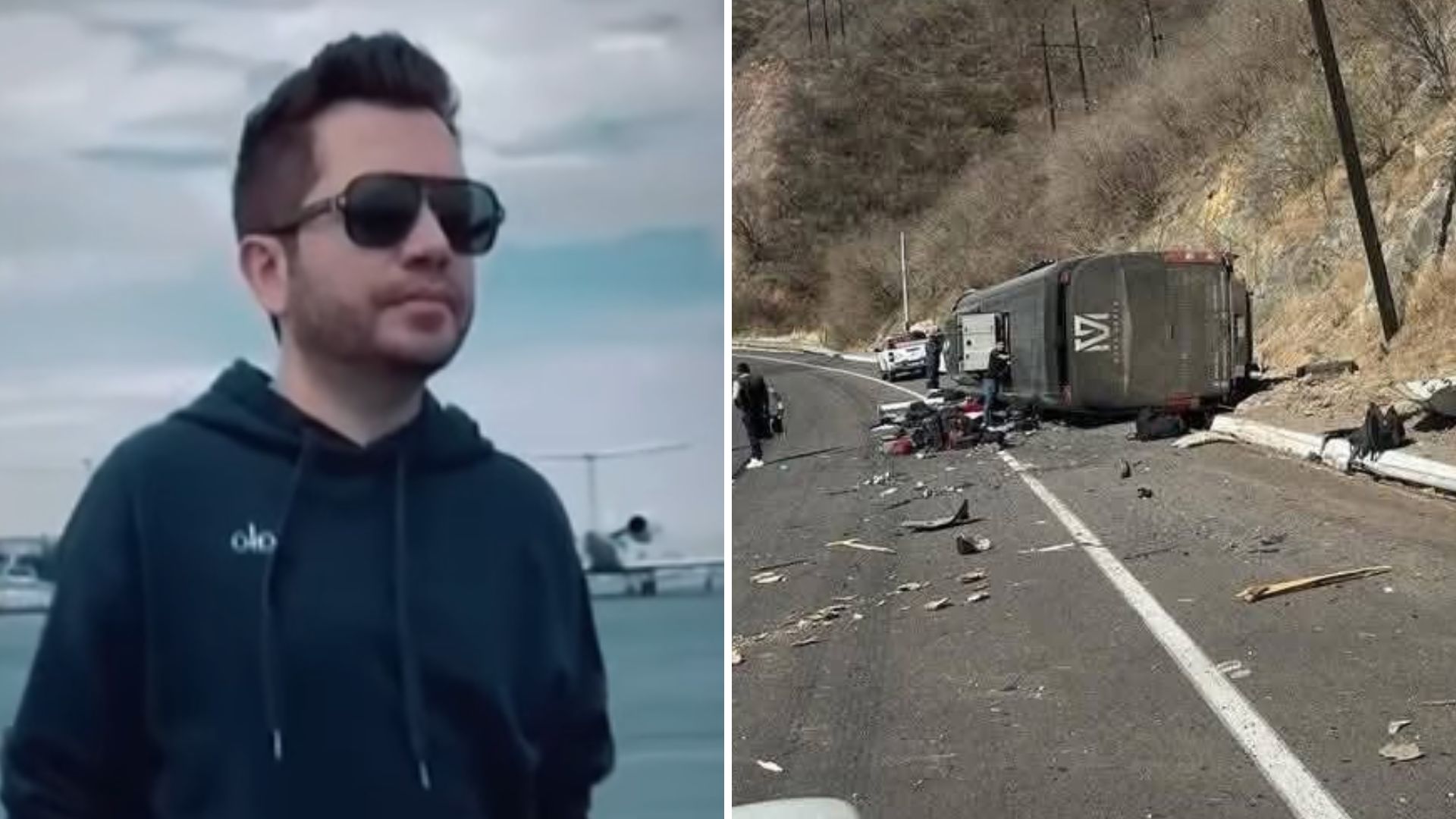 Memo Garza, exvocalista de La Adictiva: su autobús sufre fuerte ...