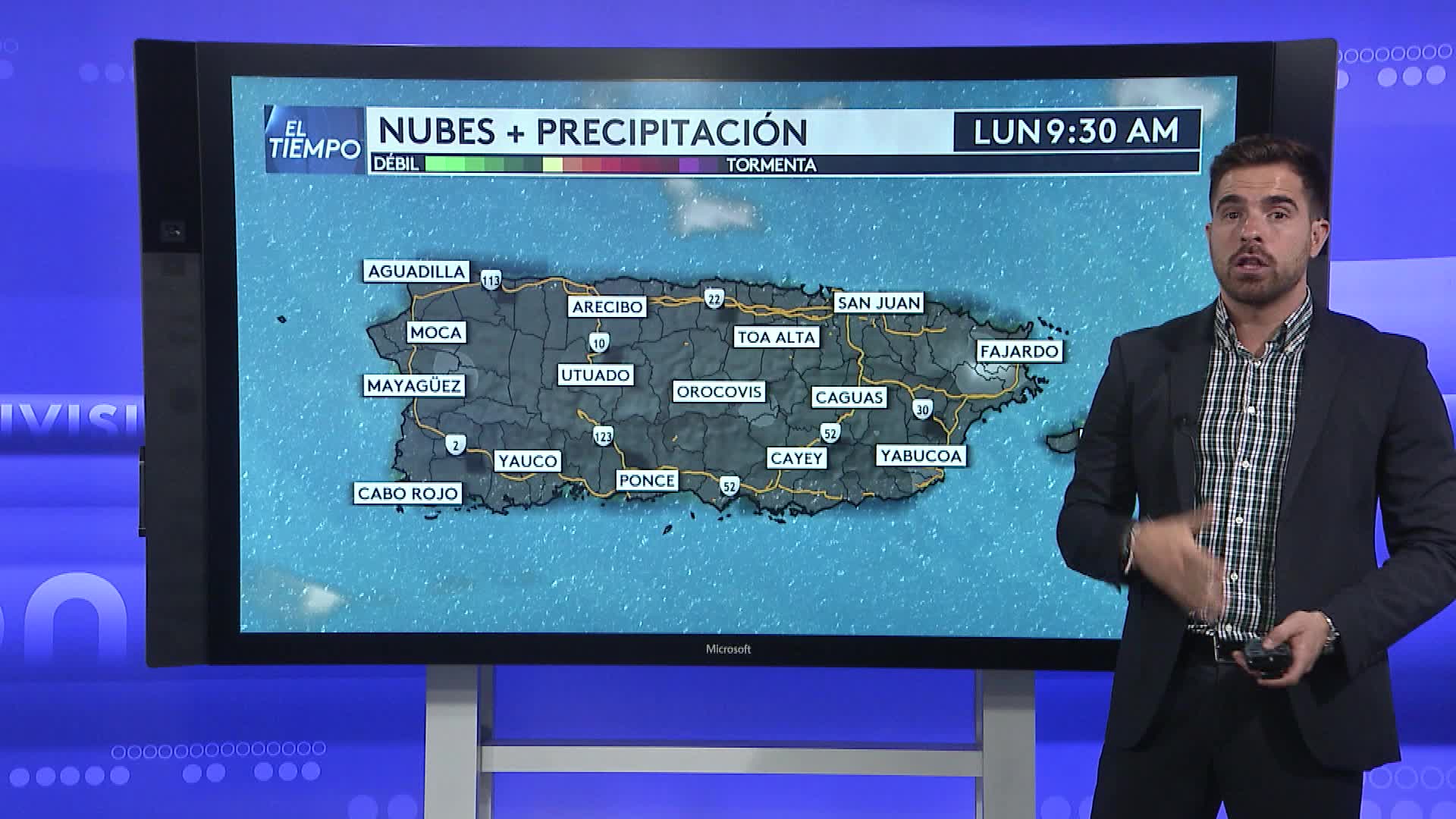 Inicio de semana con tormentas y tiempo inestable en Puerto Rico ...