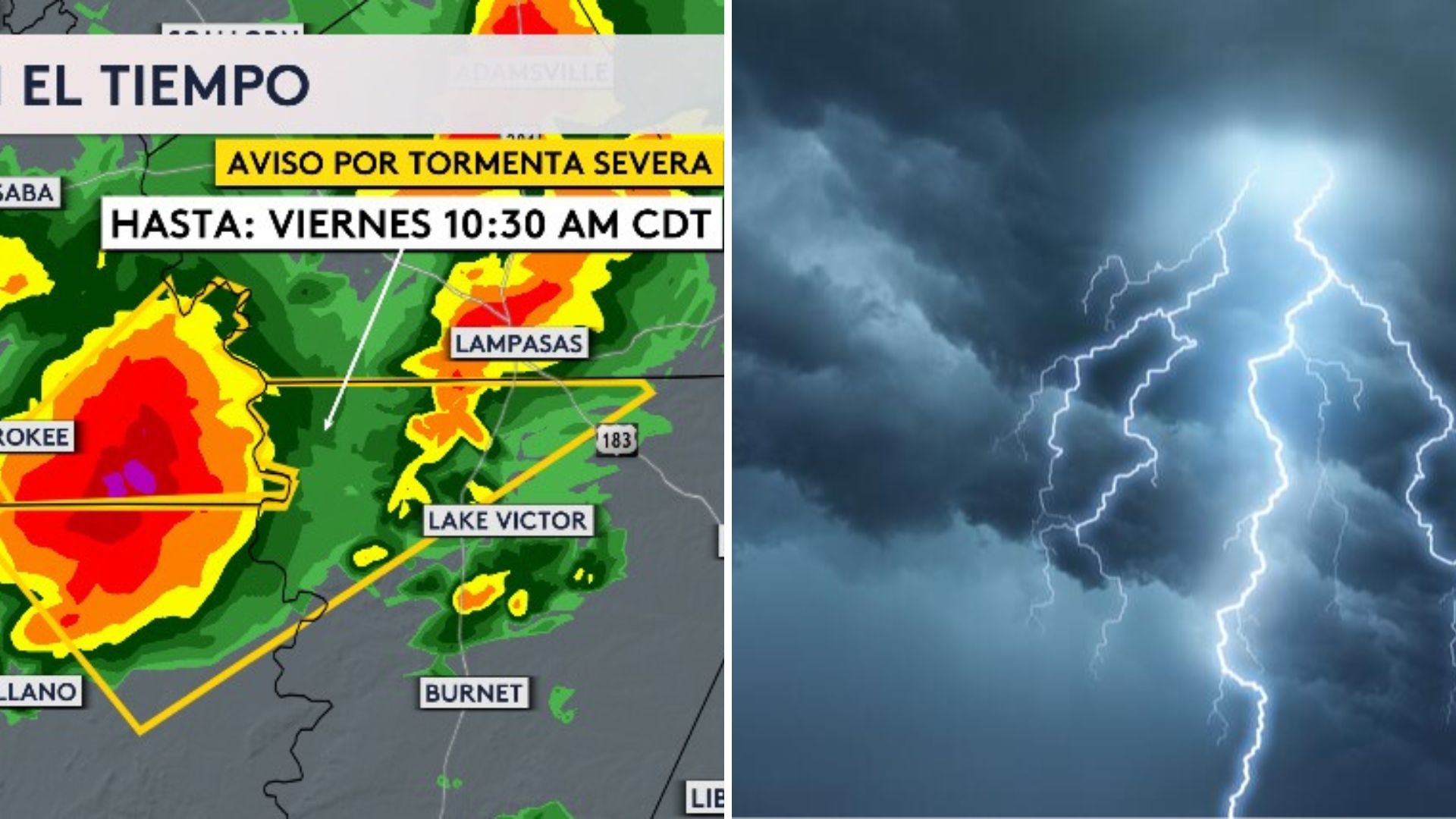 Alerta en el tiempo: pronostican riesgo de tiempo severo desde hoy y el ...