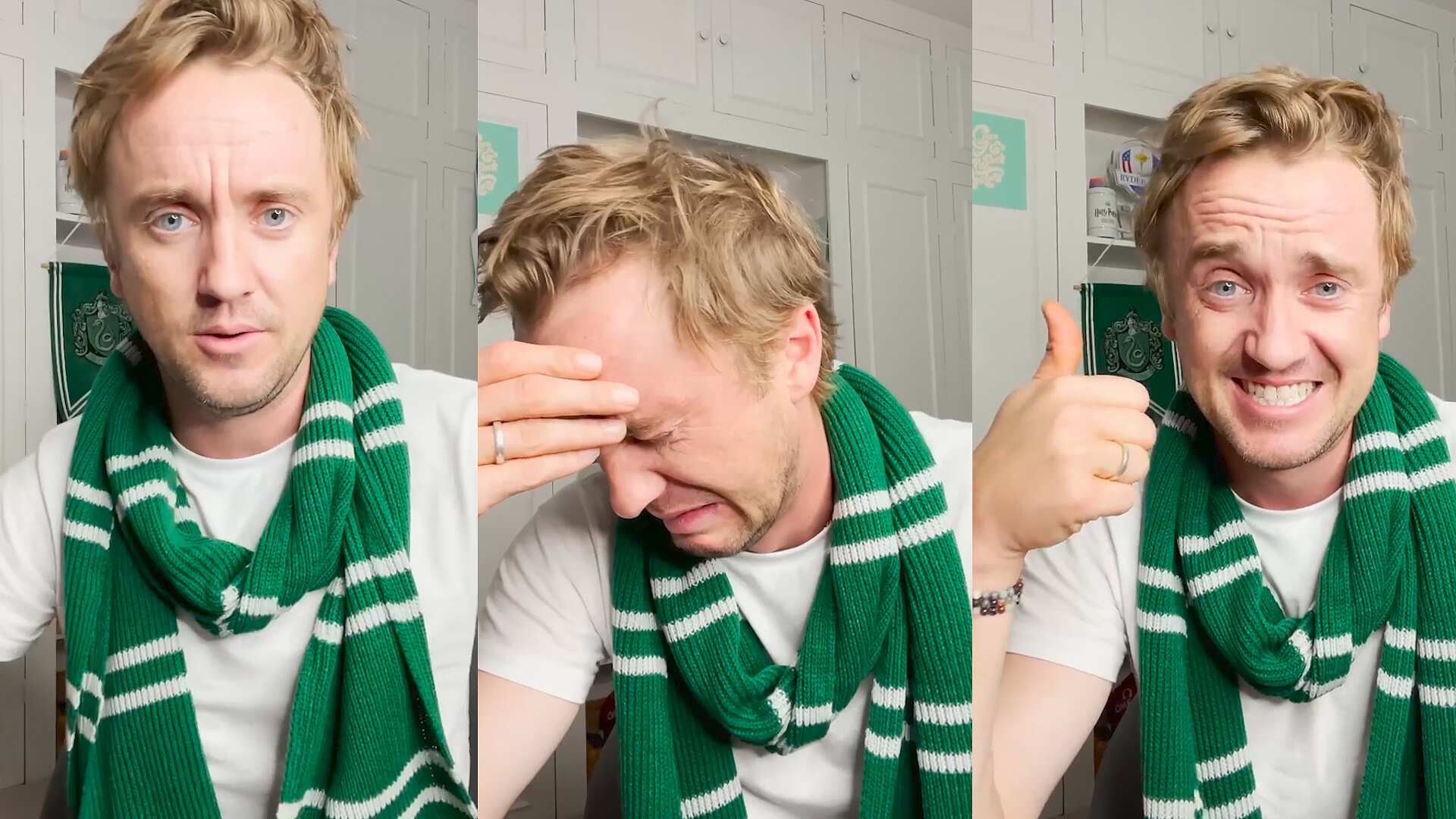 Tom Felton de ‘Harry Potter’ hace drama por culpa de un test de ...