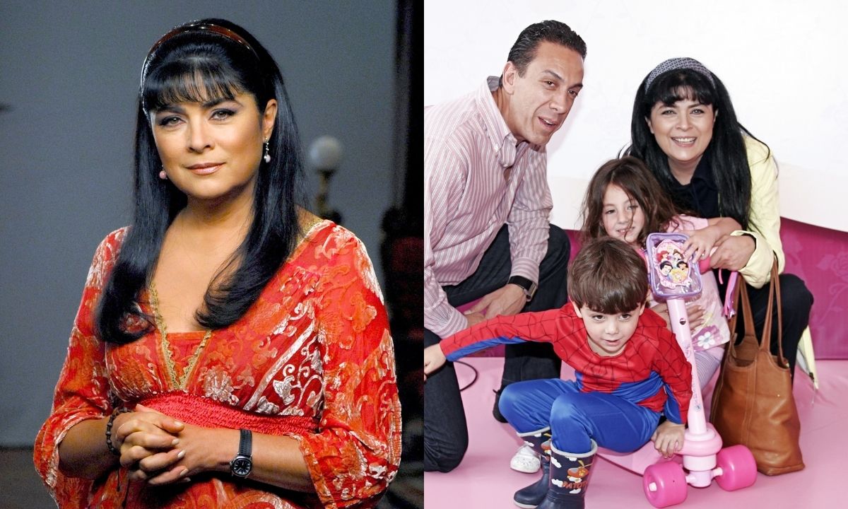 Victoria Ruffo posa con sus hijos, sin imaginar reacción de famosos ...