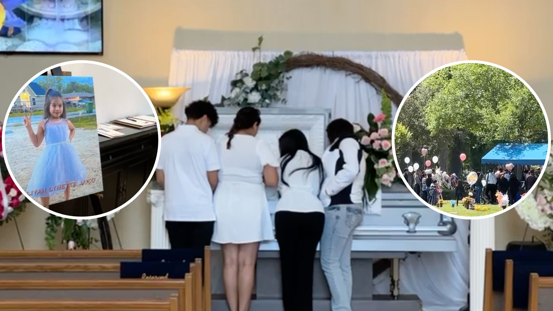 Último adiós de la niña Aliyah Lynette Jaico que murió ahogada en una ...