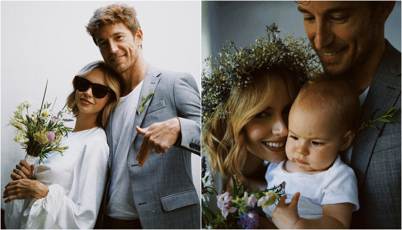 Isa Scherer se casou com Rodrigo Calazans: Mel e Bento aparecem em ...