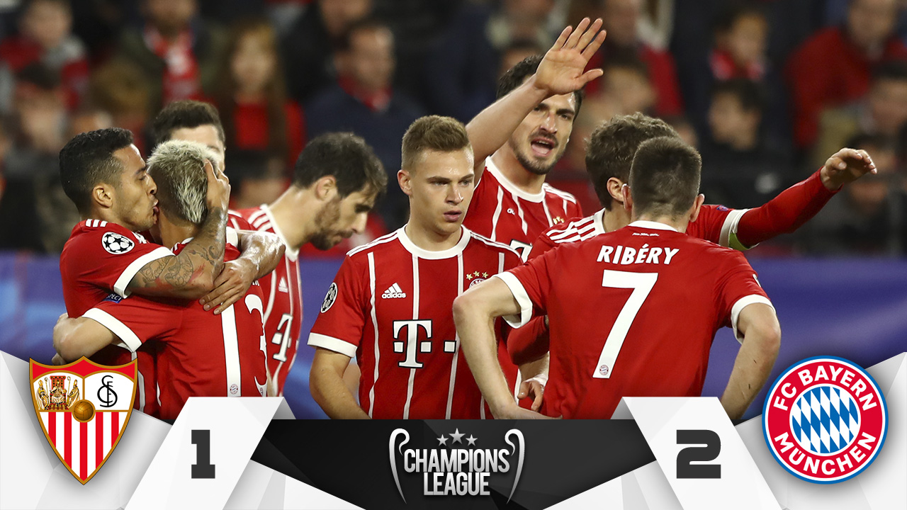 Bayern Munich gana 2-1 en España con harakiri sevillano | Deportes UEFA ...