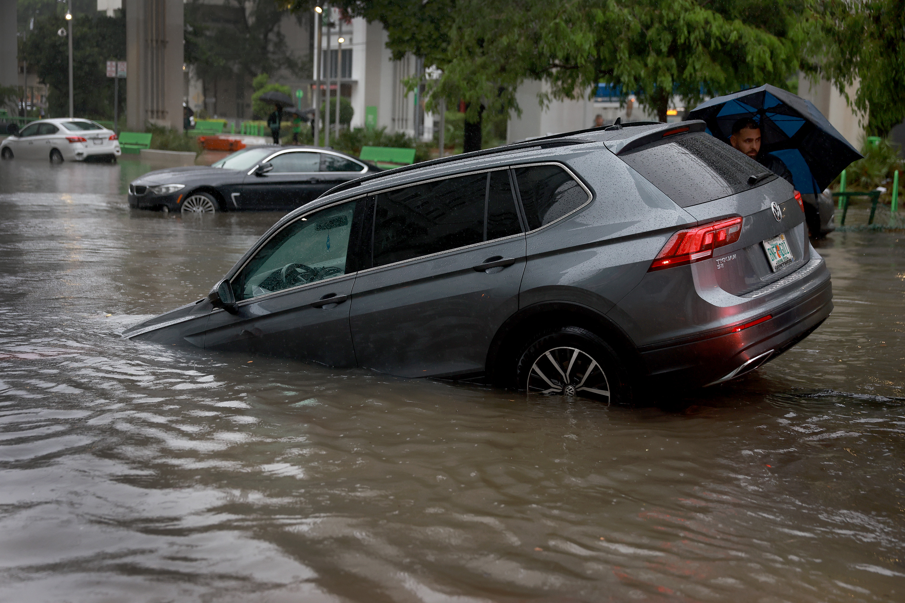 Estas son las zonas de Miami más afectadas por las inundaciones por el ...