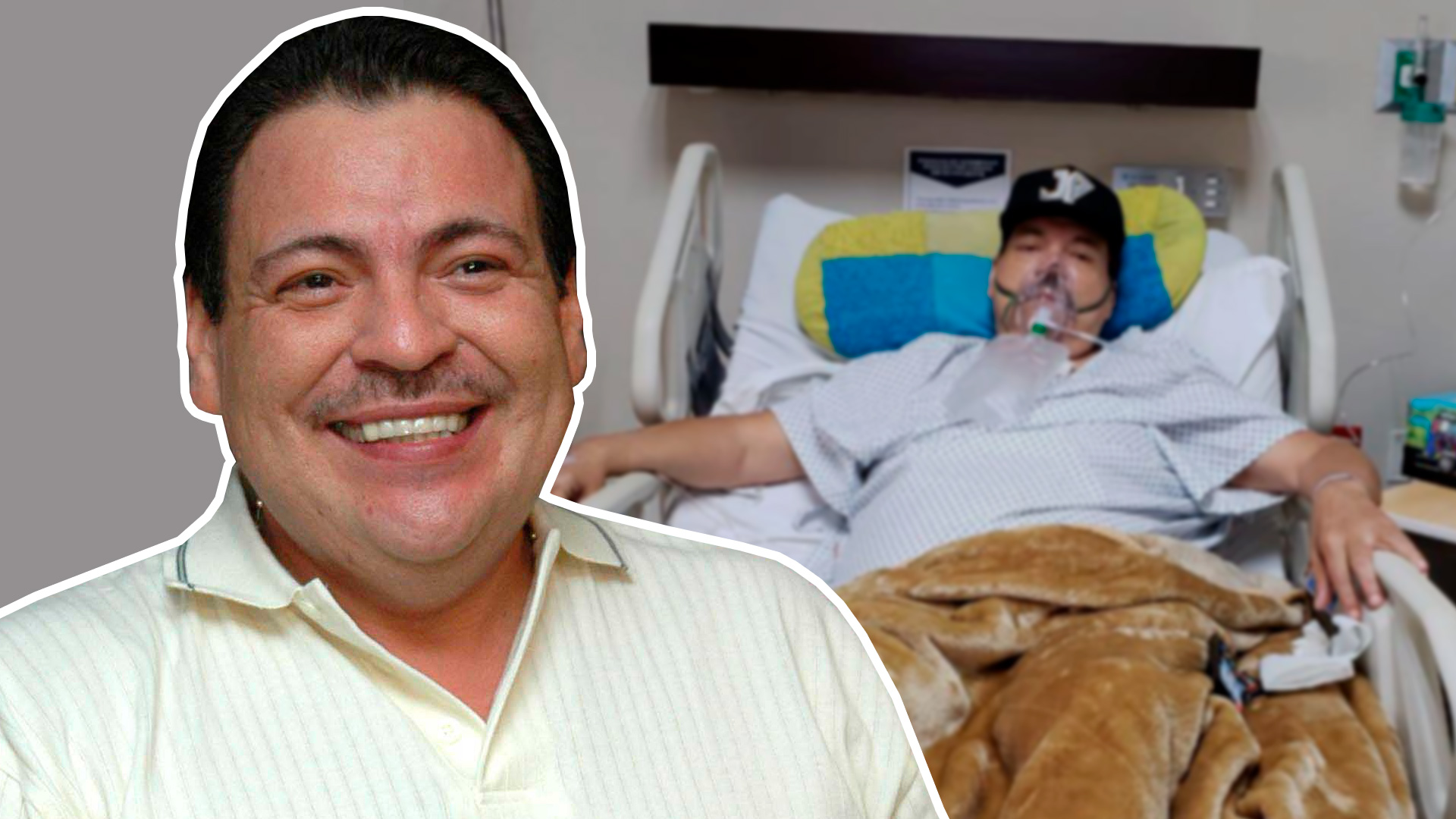 Julio Preciado sufre de un cuadro de neumonía que lo tiene ...