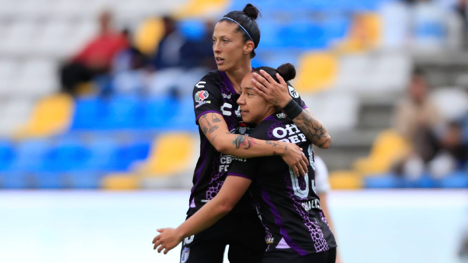 ¡En la pelea! Las jugadoras de Pachuca se disputan el título de goleo ...