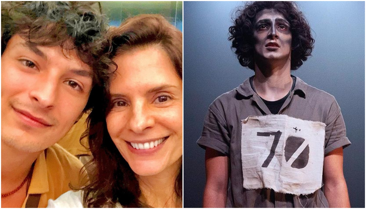 Filho de Helena Ranaldi já está seguindo os passos da mãe e pretende ...