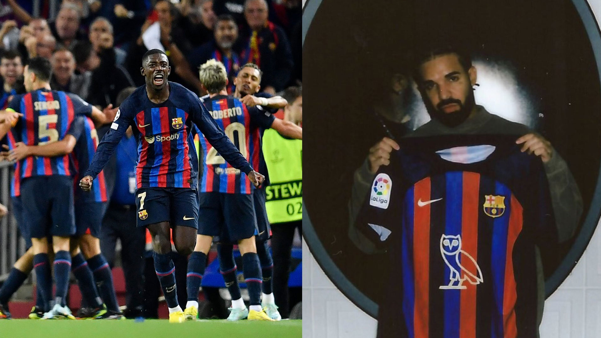 Drake aparecerá en el peculiar jersey del Barça en el Clásico ...