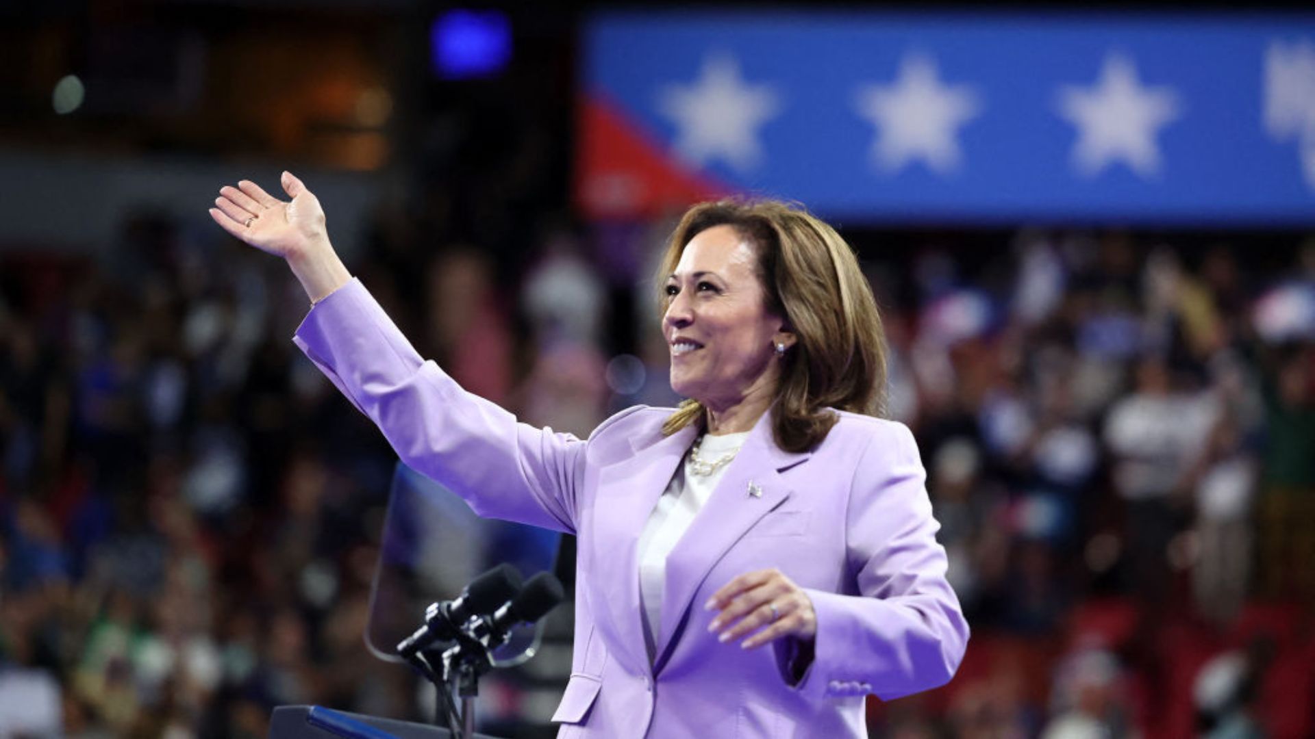 Kamala Harris lidera la intención de voto en Michigan, Pensilvania y ...