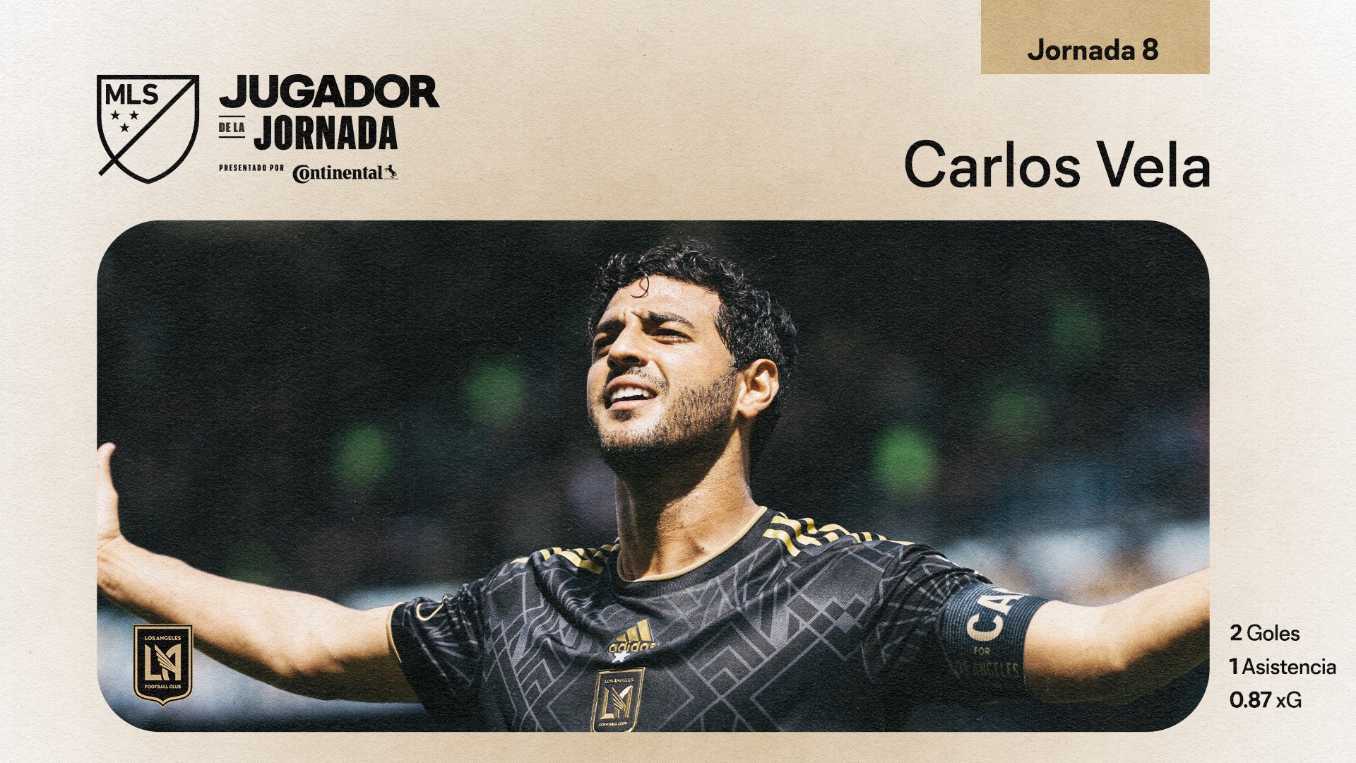 'Cracklitos' Vela, coronado como Jugador de la Jornada 8 en MLS | TUDN MLS | TUDN